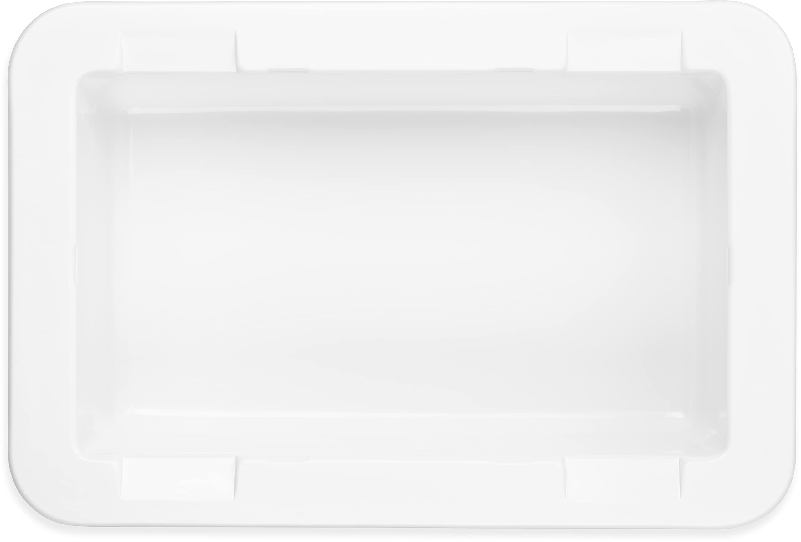 CFS CM104202 Coldmaster Full Size Insulated Cold Pan Holder, 24.1 Quart Capacity, 6" Deep, White