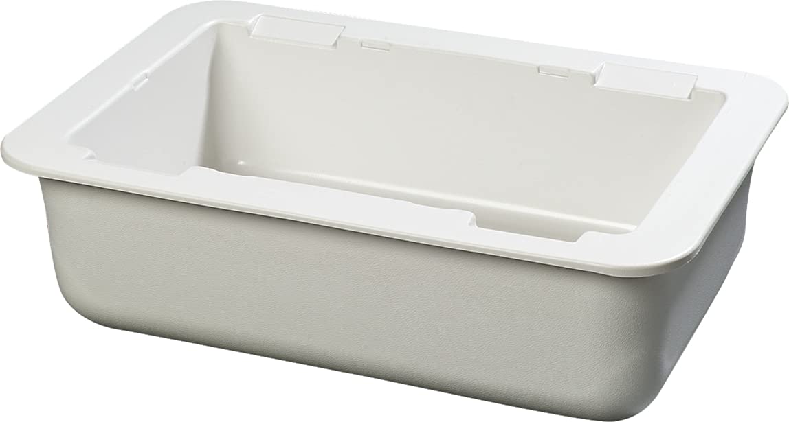 CFS CM104202 Coldmaster Full Size Insulated Cold Pan Holder, 24.1 Quart Capacity, 6" Deep, White