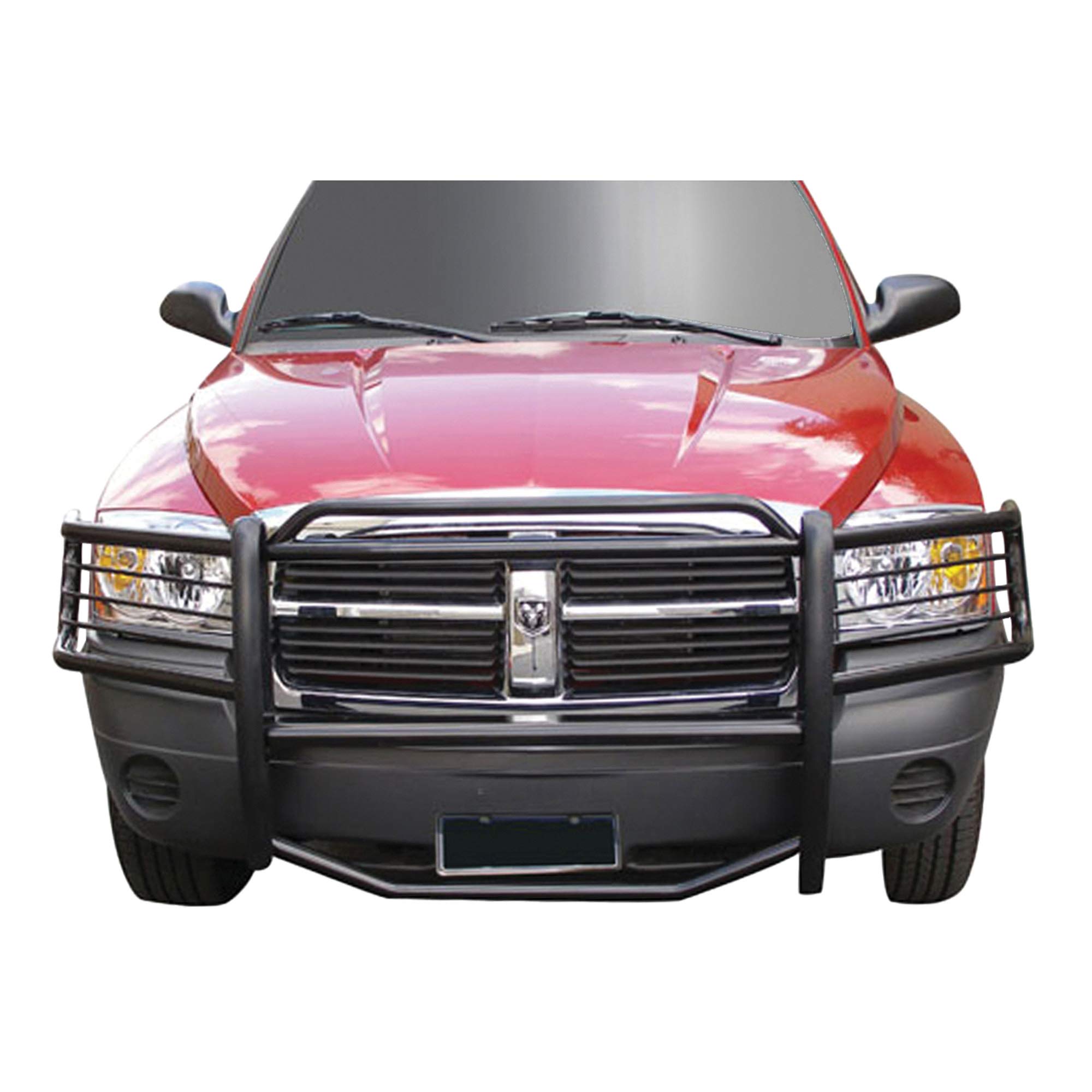 ARIES 5055 1-1/2-Inch Black Steel Grille Guard, No-Drill, Select Dodge, Ram Dakota