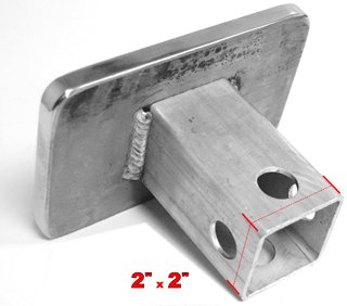 Eurosport Daytona- Compatible with -, Chevrolet Bowtie - Hitch Cover