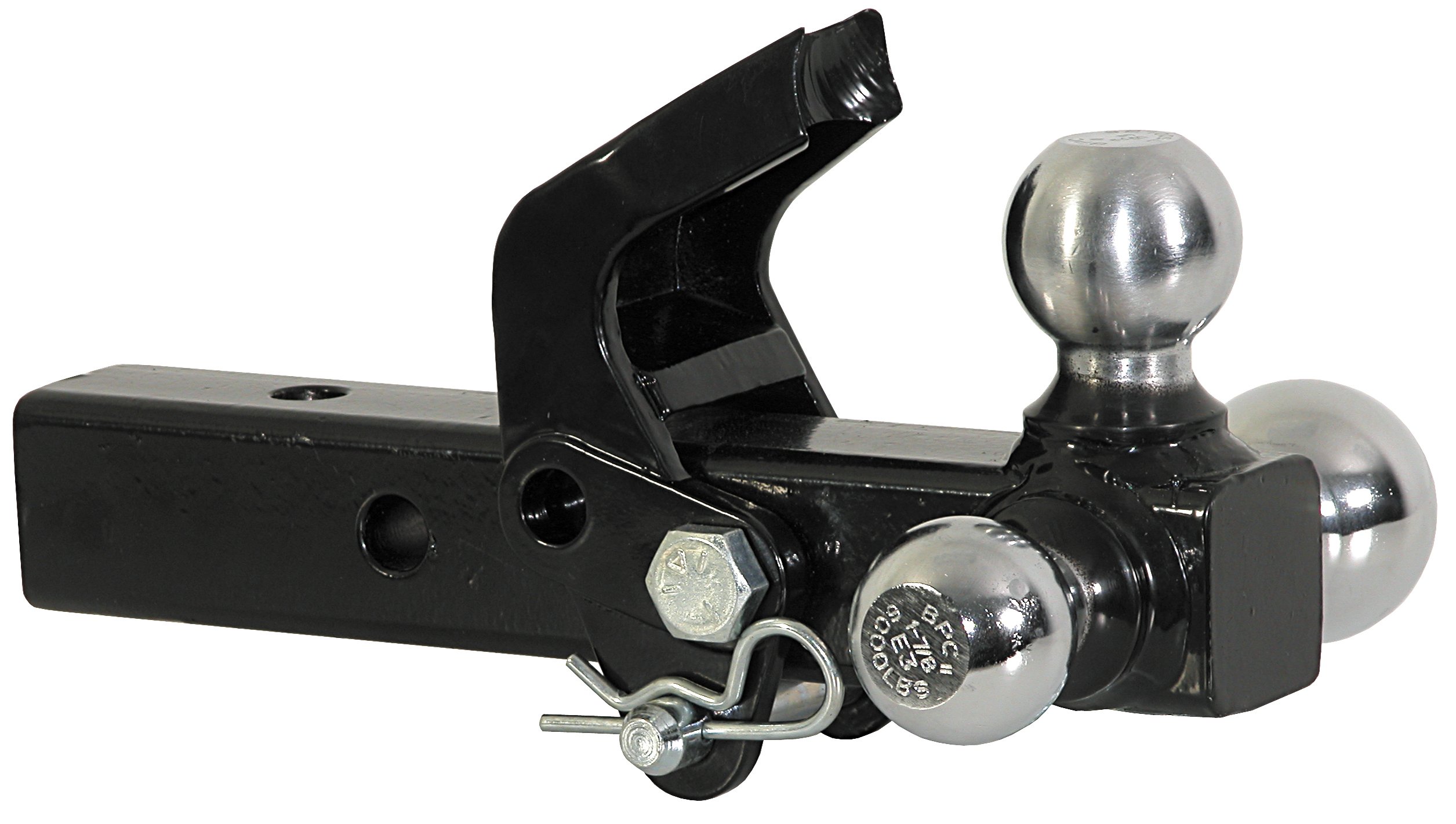 Buyers Products - 1802279 Tri-Ball Truck Hitch with Pintle Hook