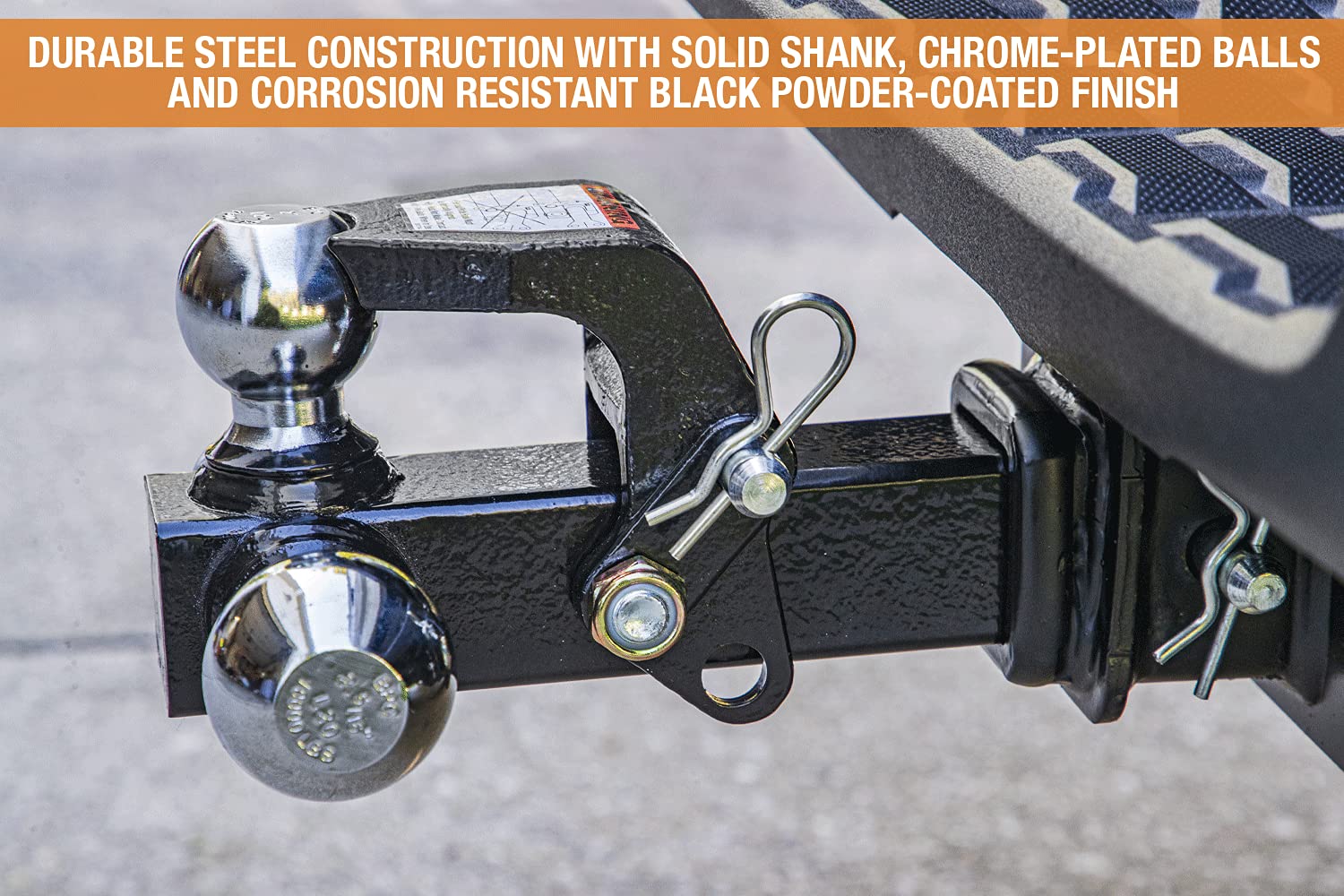 Buyers Products - 1802279 Tri-Ball Truck Hitch with Pintle Hook