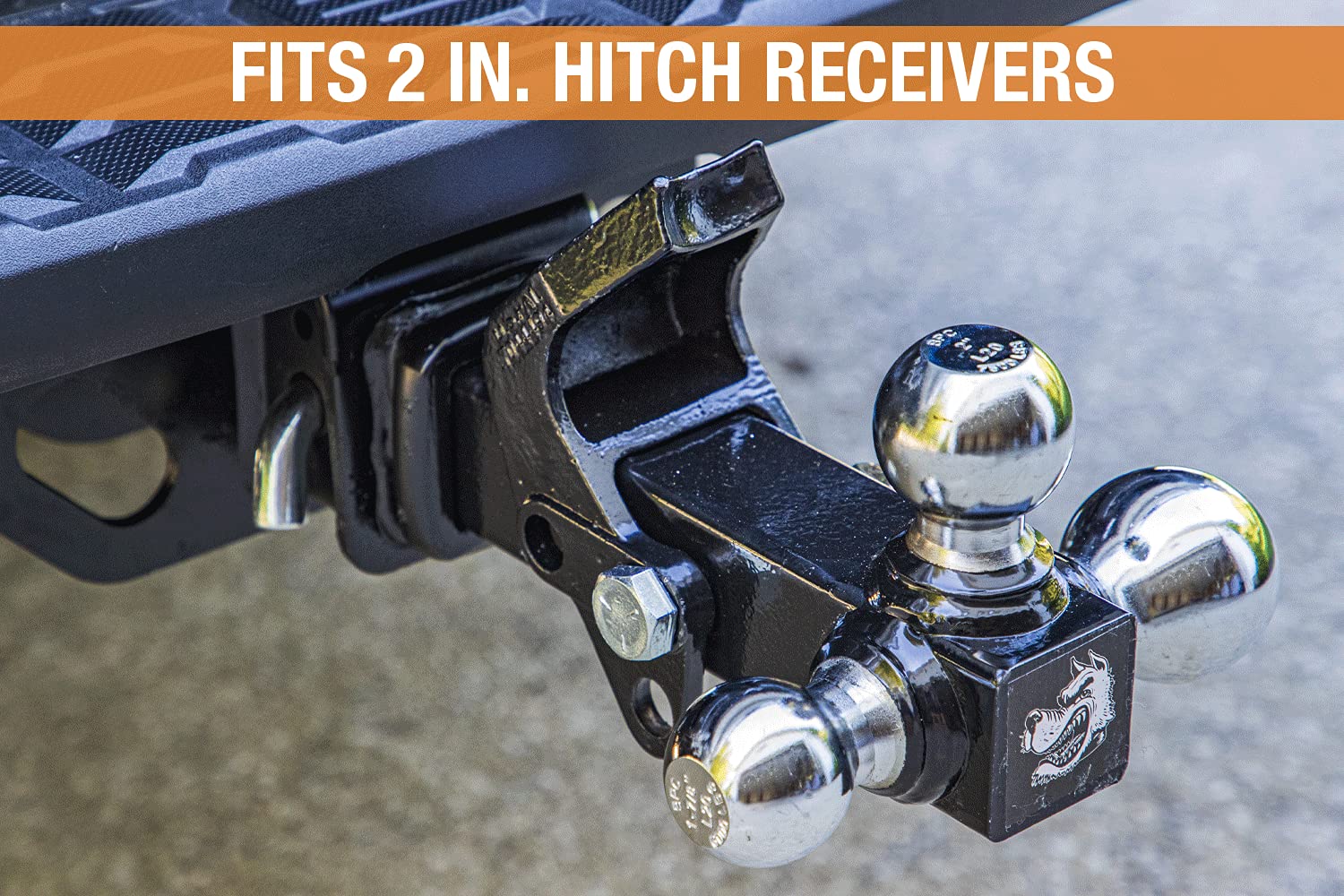 Buyers Products - 1802279 Tri-Ball Truck Hitch with Pintle Hook