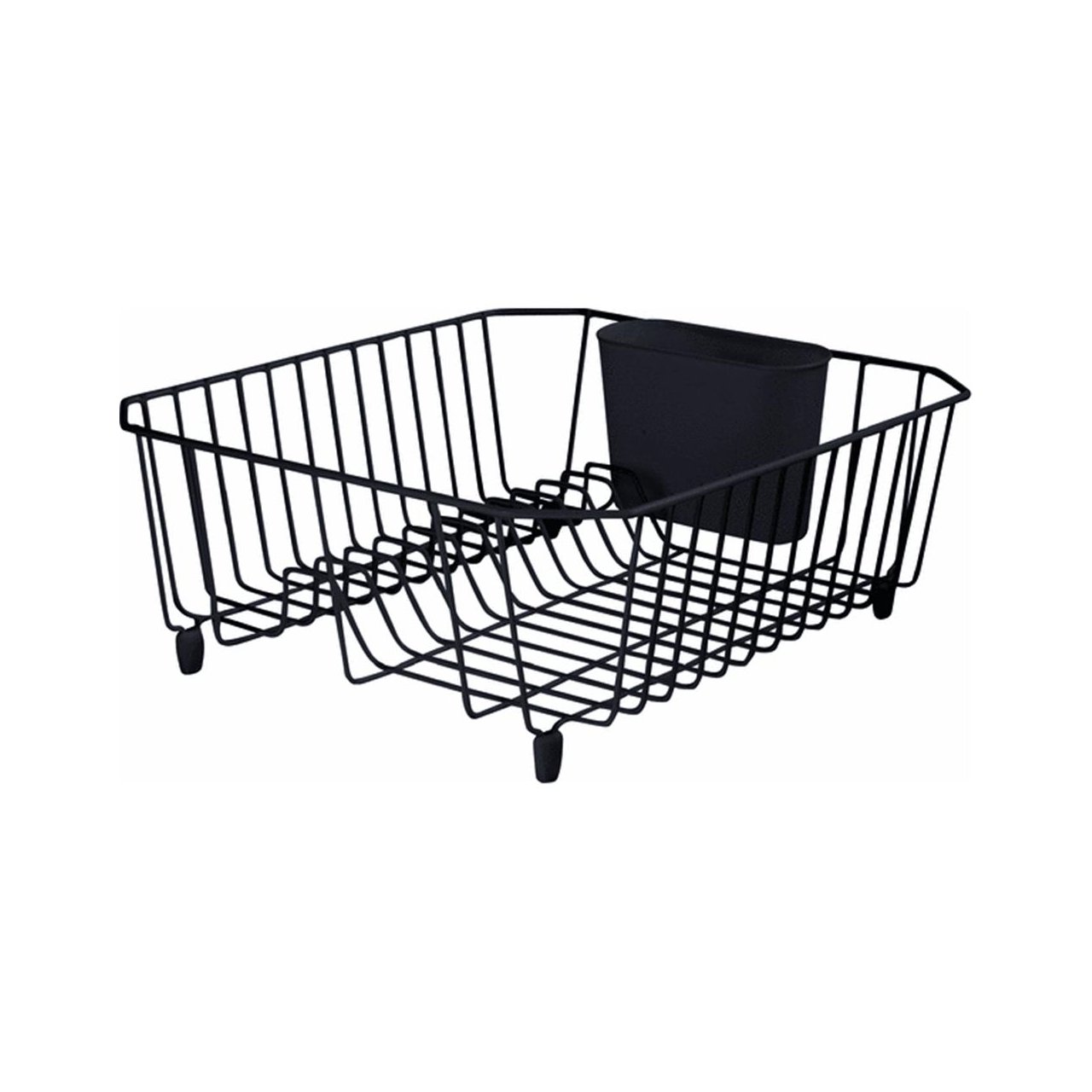 Dish Drainer, Twin-Sink, Black Wire
