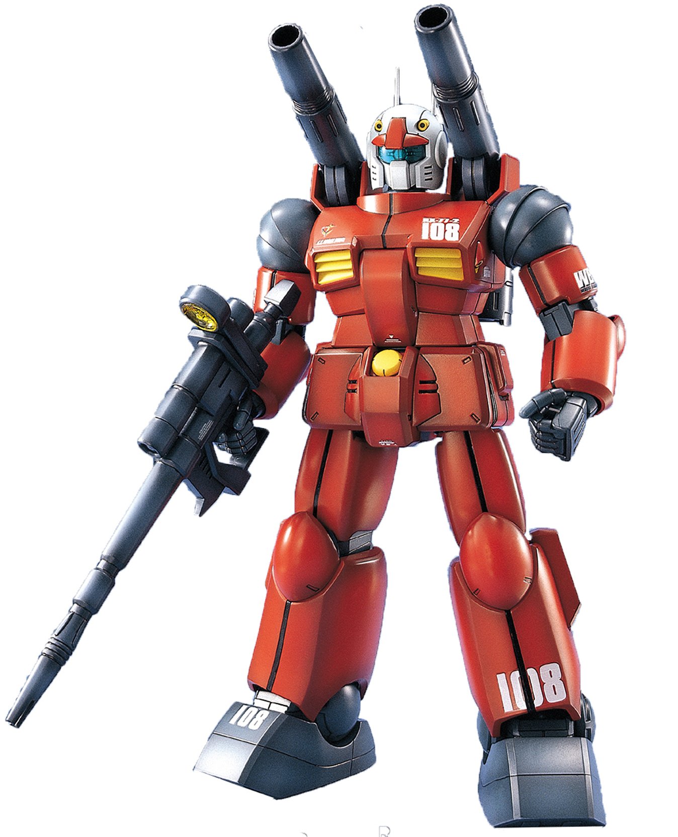 Bandai Hobby MG 1/100 RX-77-2 Gun Cannon Gundam Model Kit