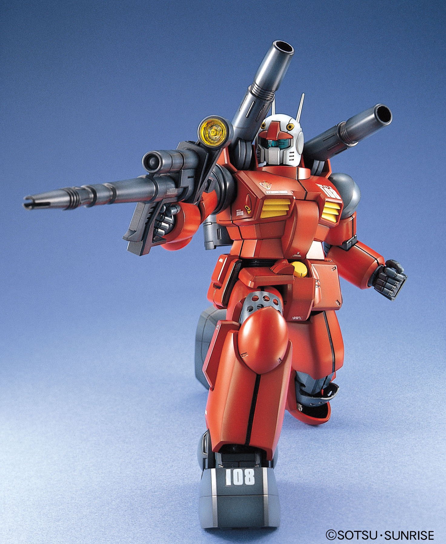 Bandai Hobby MG 1/100 RX-77-2 Gun Cannon Gundam Model Kit