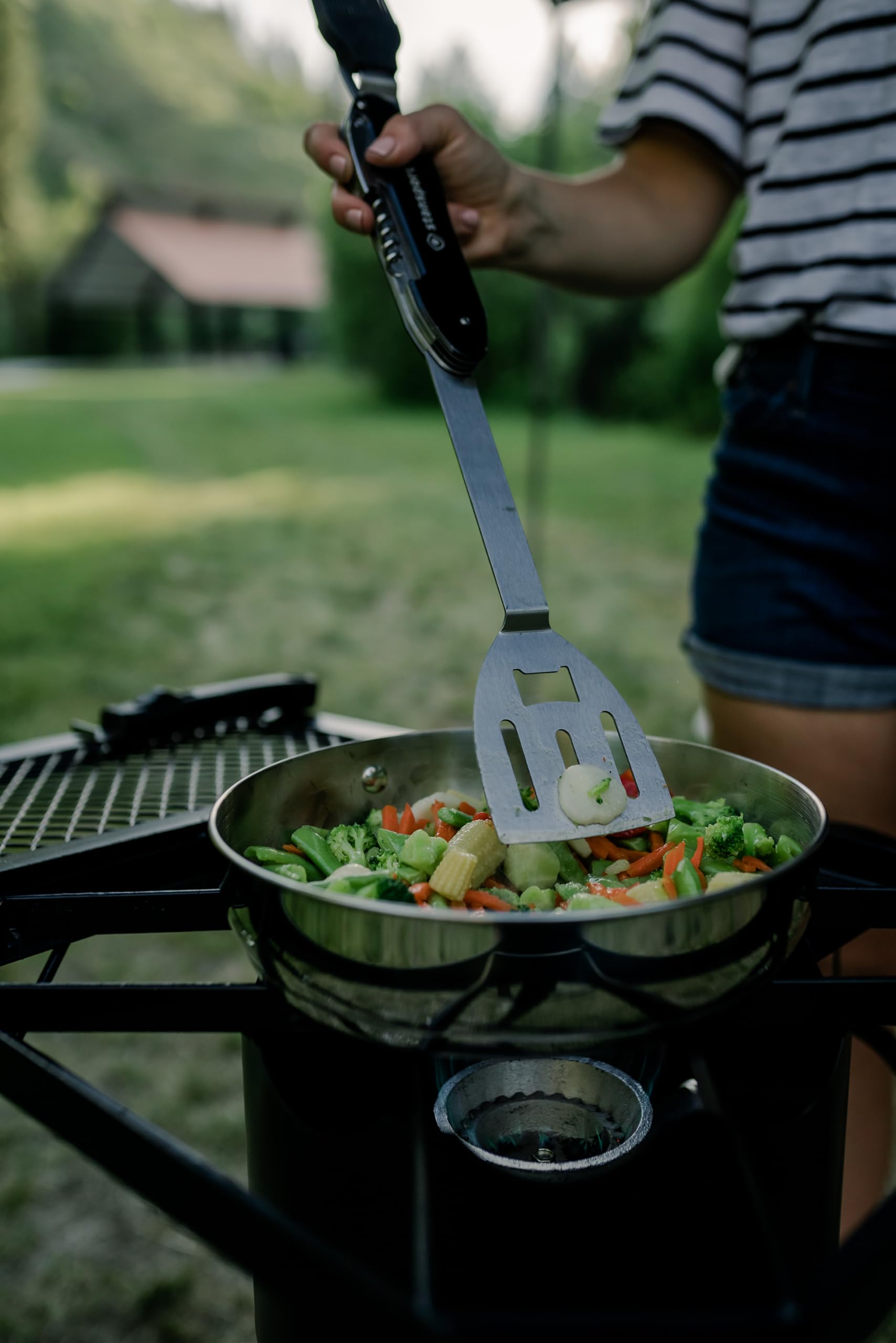Stansport Heavy Duty - Stainless Steel Clad Cook Set (369)
