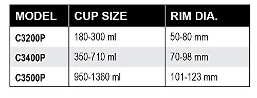 San Jamar C3200P Stainless Steel Pull Type Beverage Cup Dispenser, Fits 6oz to 10oz Cup Size, 2-7/32" to 3-3/16" Rim, 23-1/2" Tube Length