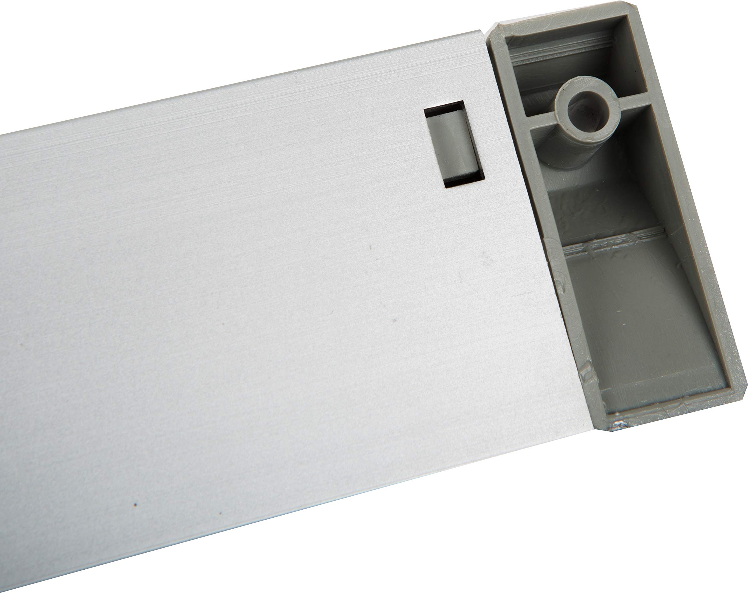 San Jamar Stainless Steel Check Rack, 48 Inches, Silver