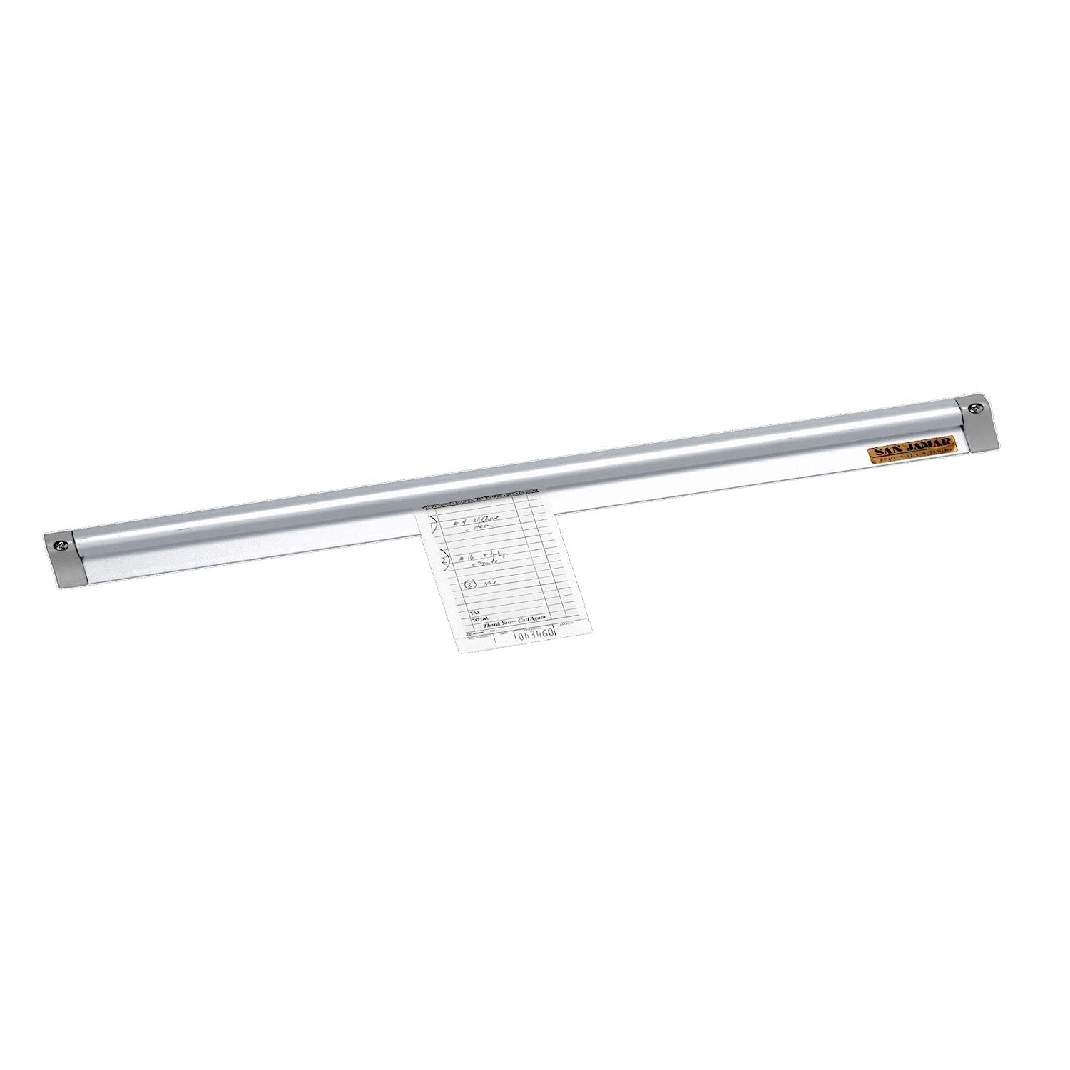 San Jamar Stainless Steel Check Rack, 48 Inches, Silver