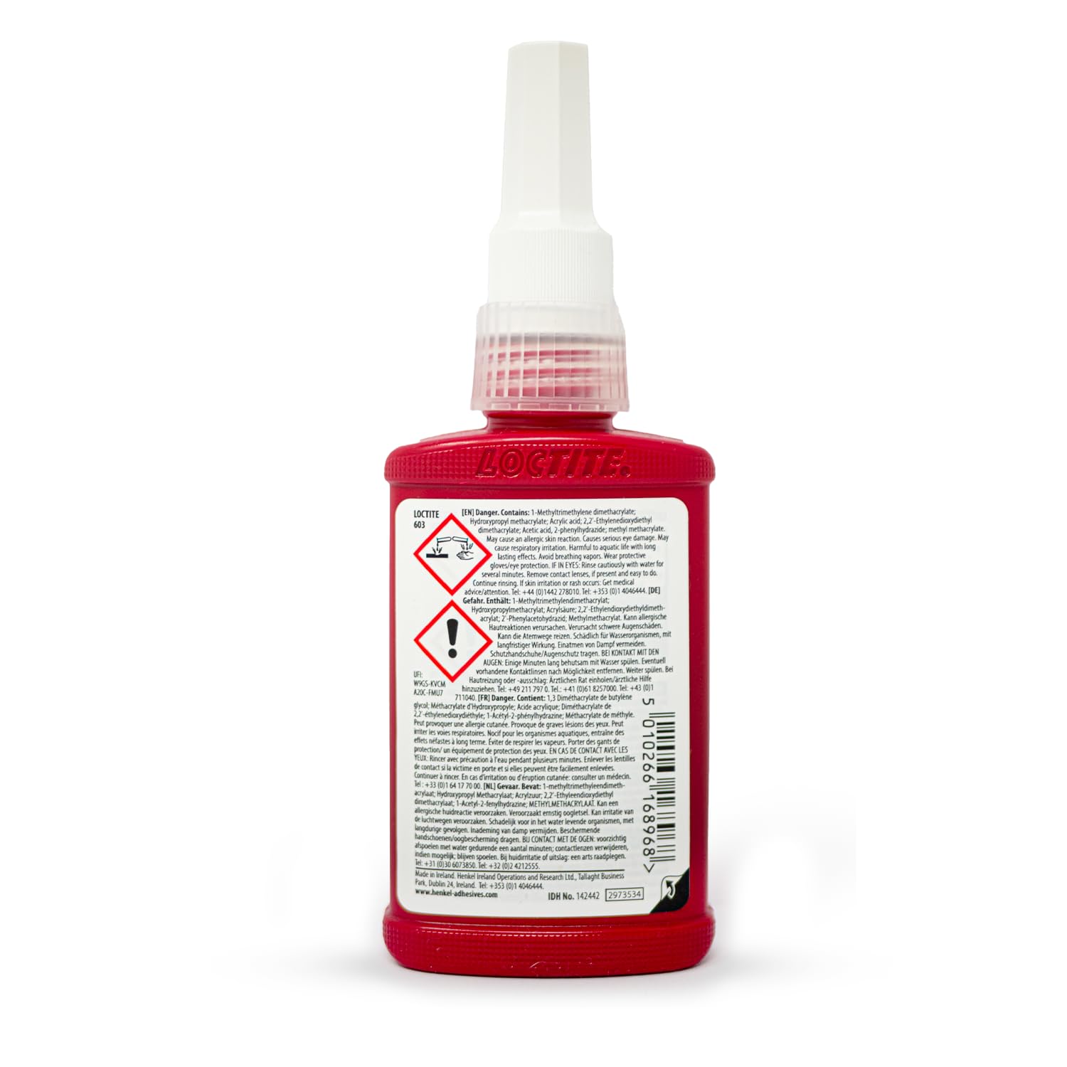 Loctite 142442 603 Threadlocker High Strength Retaining Compound, 50ml