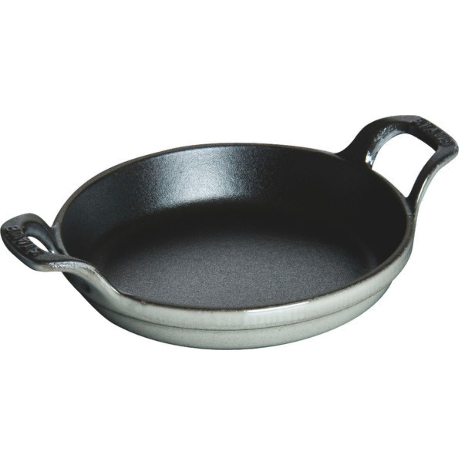 Staub 40509-544 Mini Round Dish, Gray, 4.7 inches (12 cm), Gratin Dish, Induction Compatible, Dish