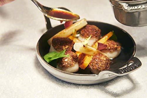 Staub 40509-544 Mini Round Dish, Gray, 4.7 inches (12 cm), Gratin Dish, Induction Compatible, Dish