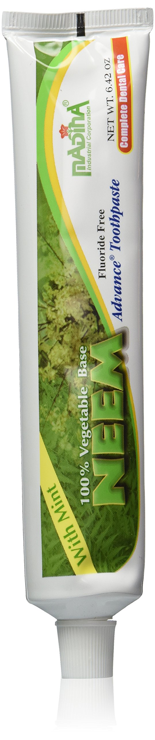 Madina 100% Vegetable Base Neem Advance Toothpaste 6.42oz with Mint