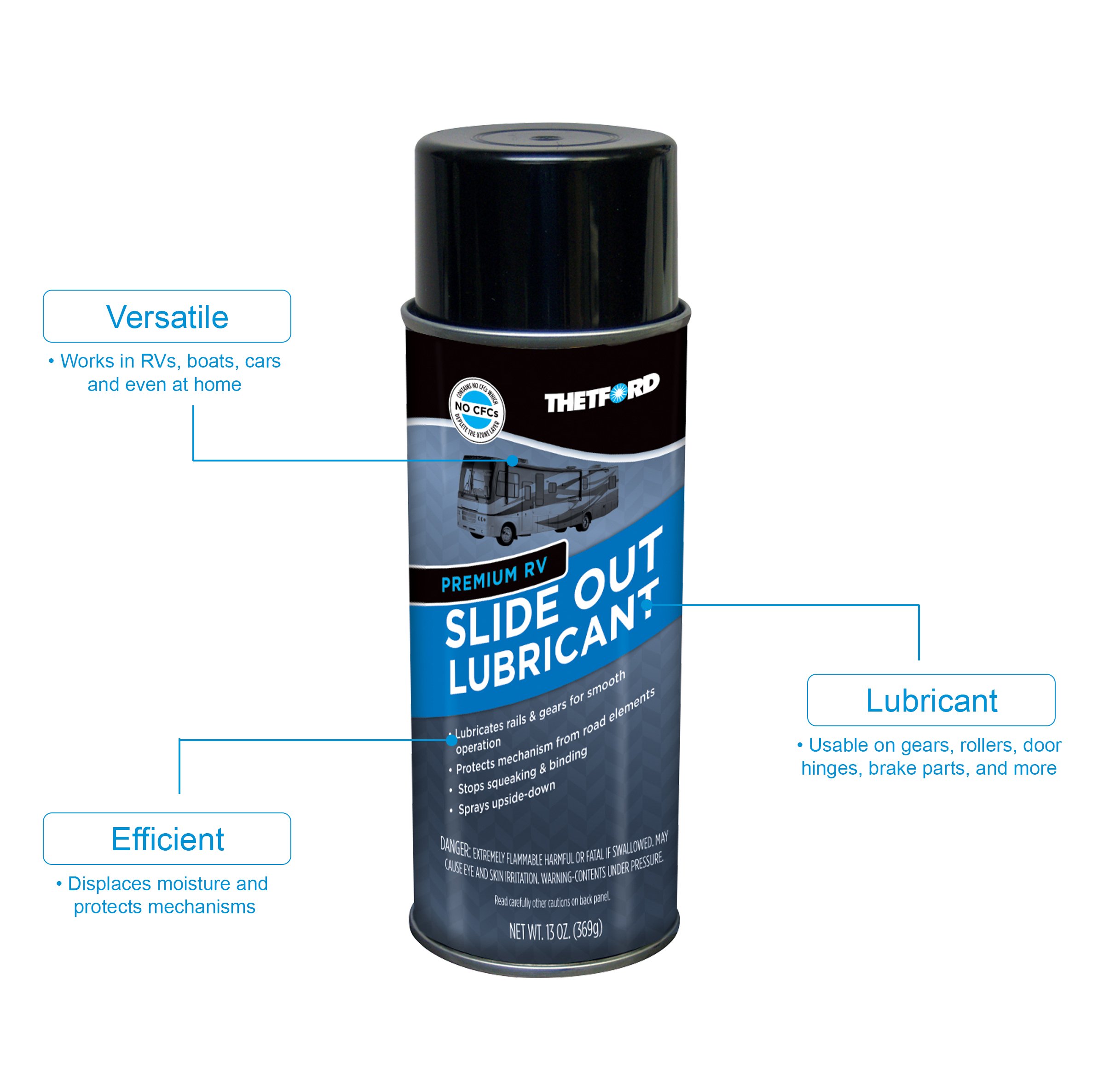 Premium RV Slide Out Lubricant - 13 oz - Thetford 32777