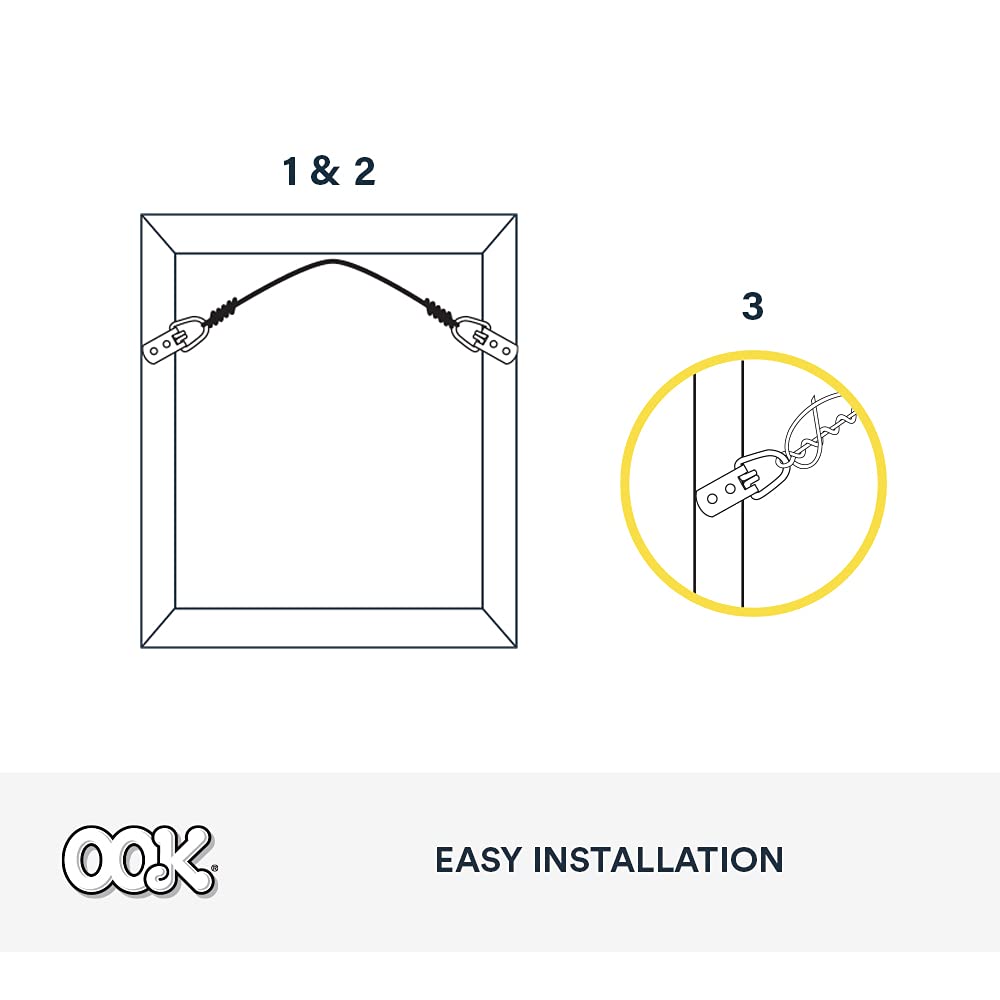 9' Hanging Wire Size: 100 lbs