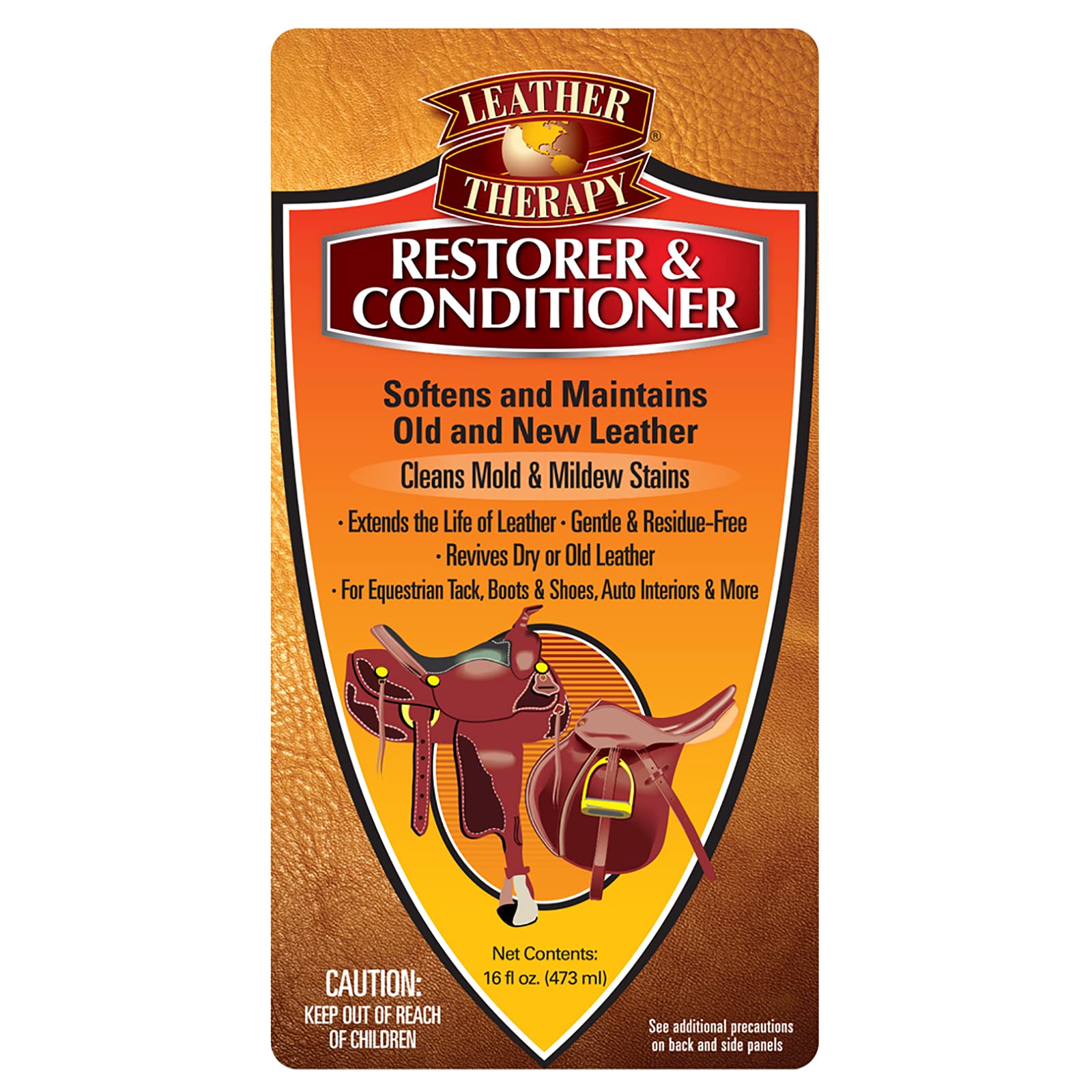 Leather Therapy Premium Restorer & Conditioner, 16oz