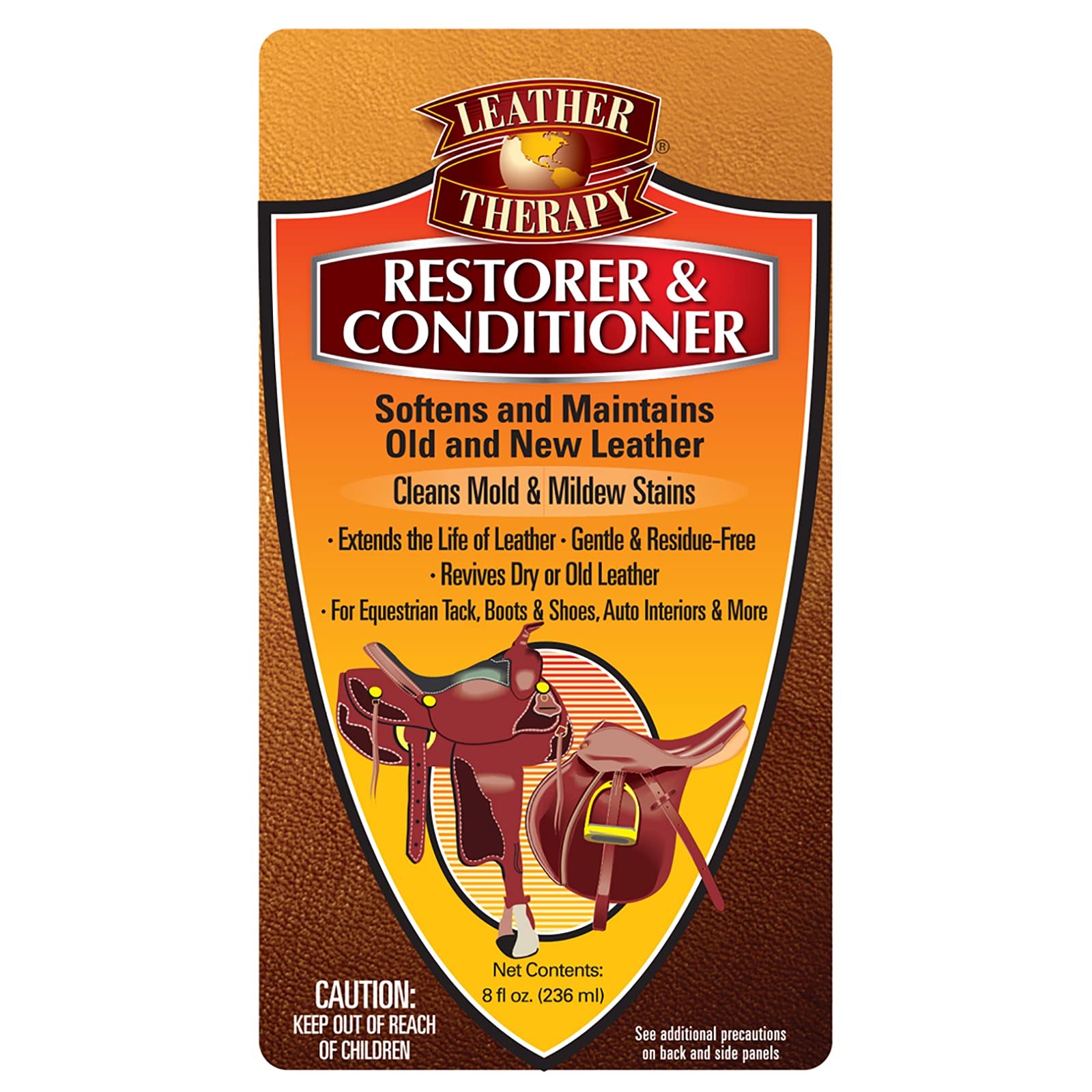 Leather Therapy Premium Restorer & Conditioner, 8oz