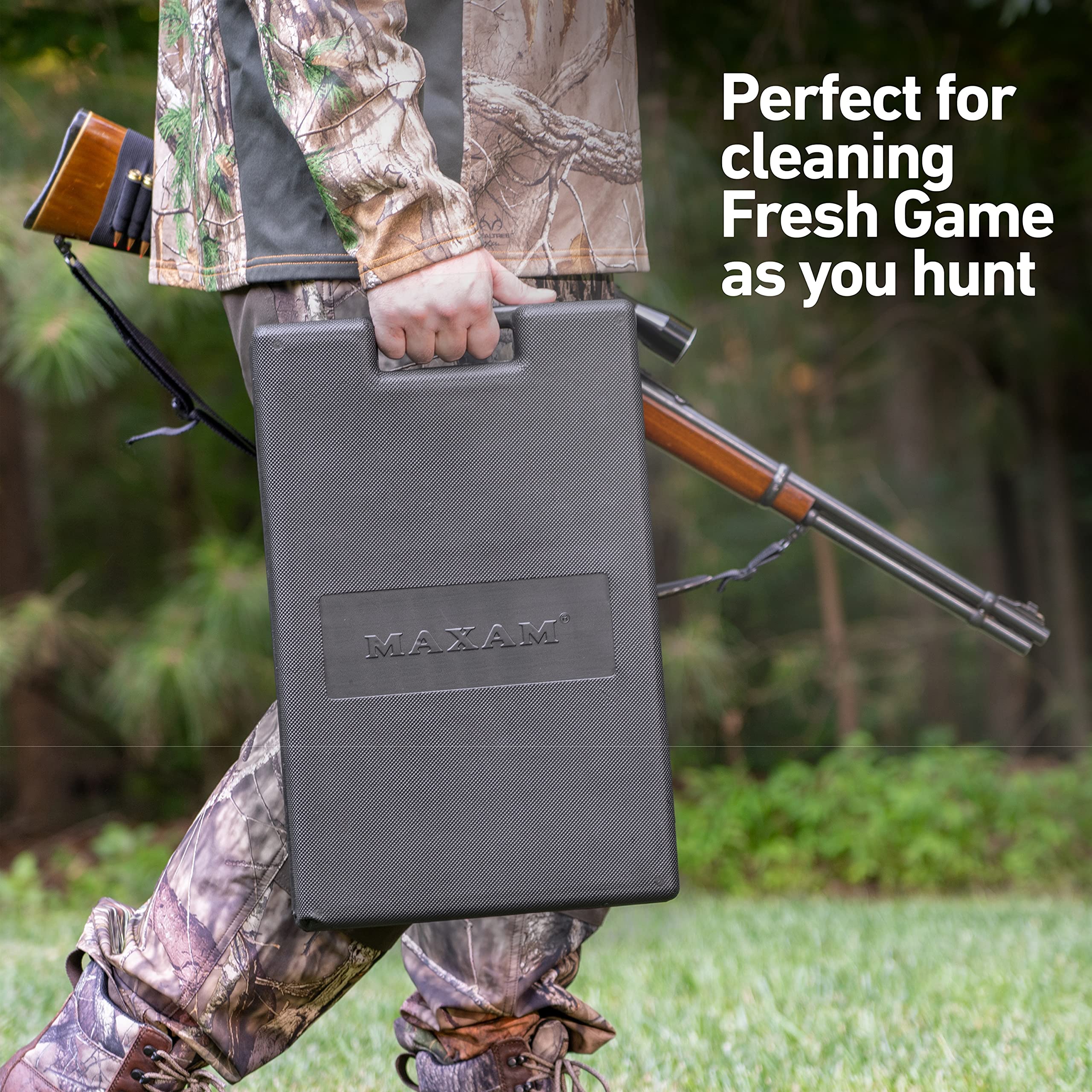 Maxam Game Processing Set, for Field Dressing Deer and Other Game, Fully Portable in a Durable Case, 13-Piece