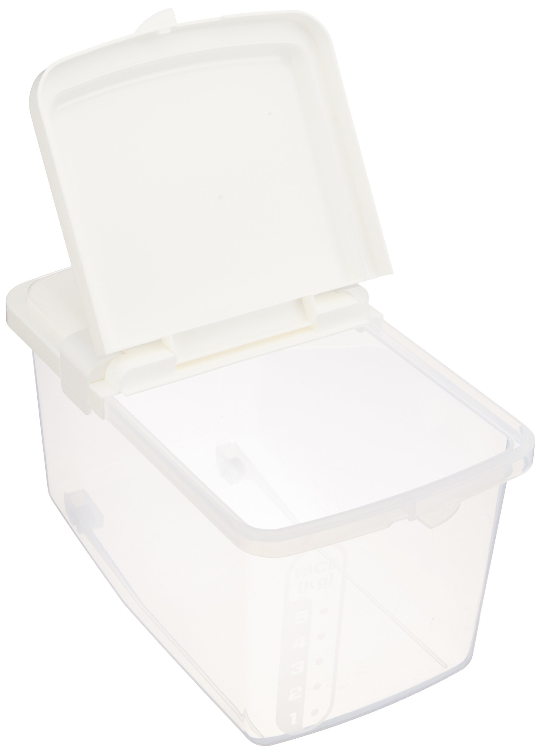 JapanBargain, Japanese Plastic Kome Bitsu Raw Rice Food Storage Container (11 LBS)