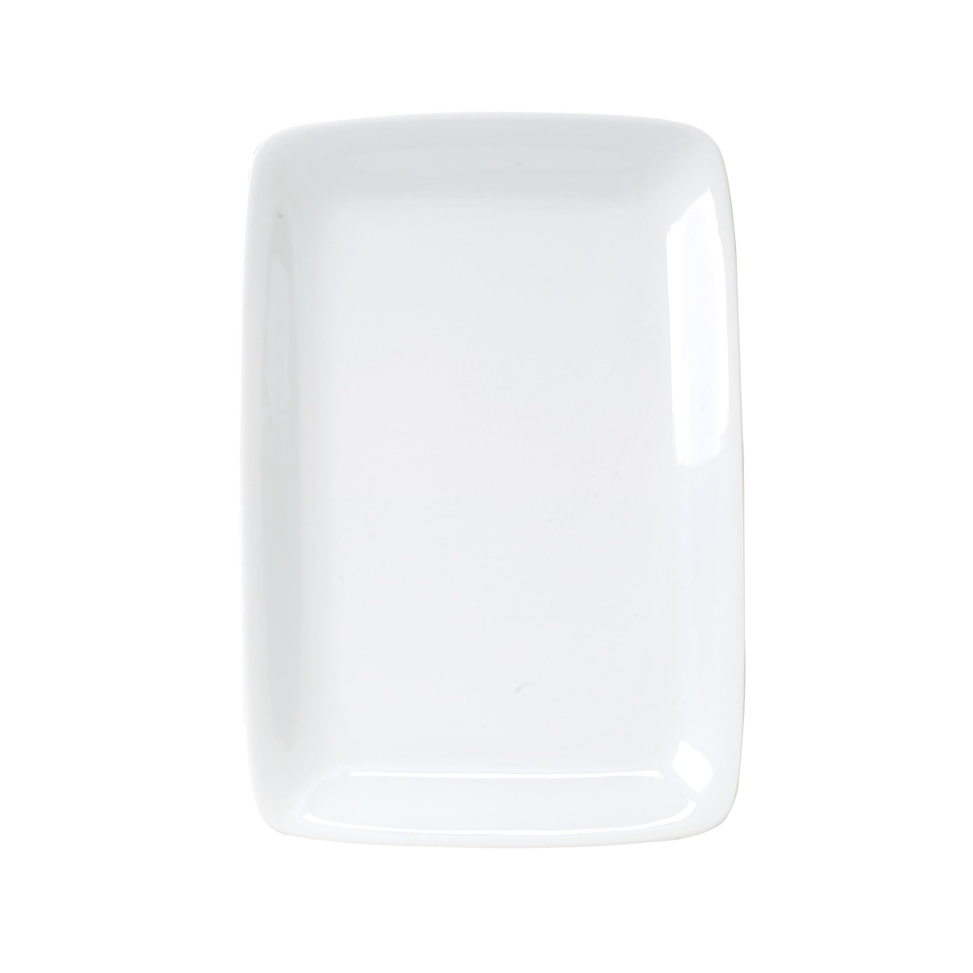 HIC Harold Import Co. HIC Kitchen Rectangular Platter, 14-Inch, White