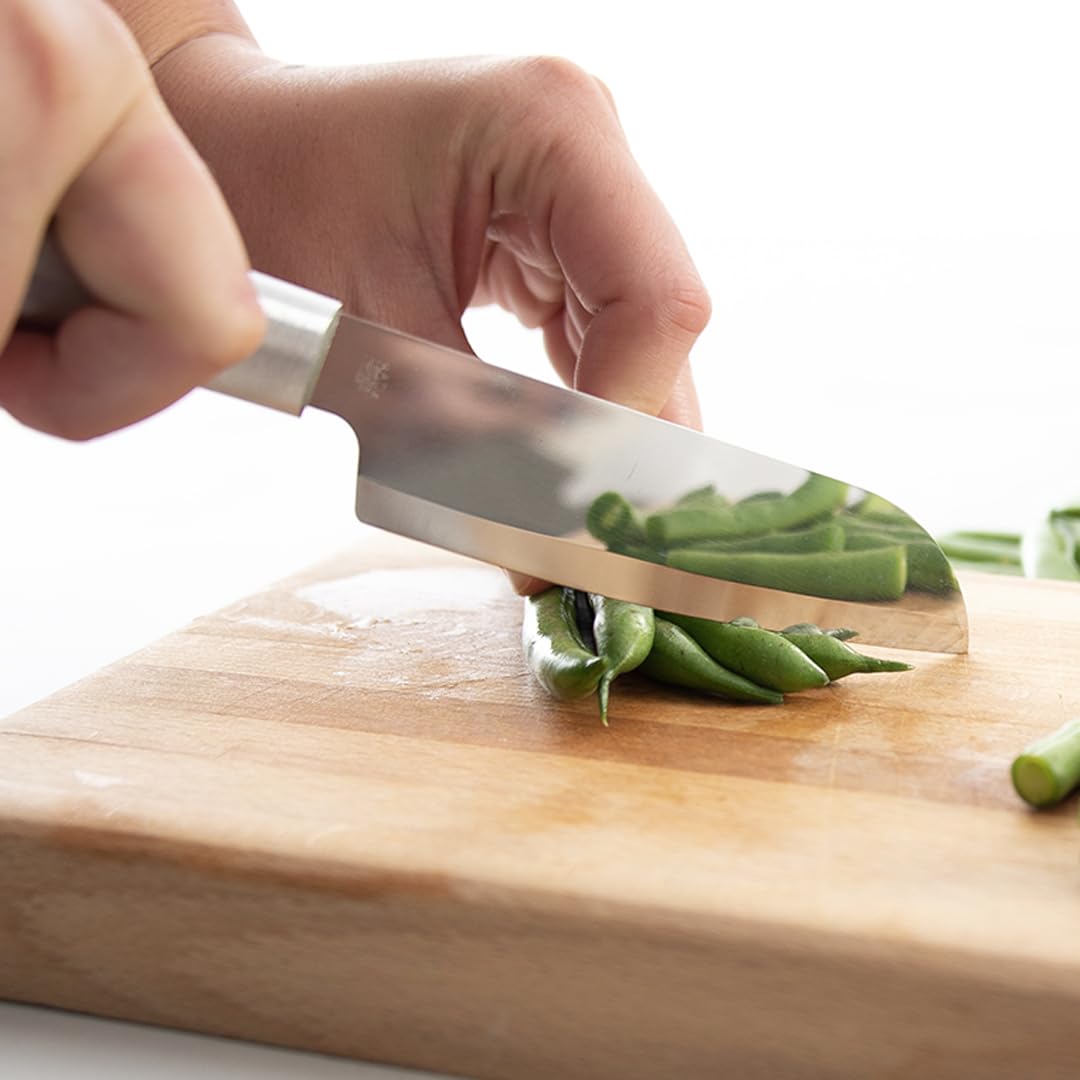 Rada Cutlery Cook’s Utility Knife – Stainless Steel Blade With Aluminum Handle Made in the USA, 8-5/8 Inch