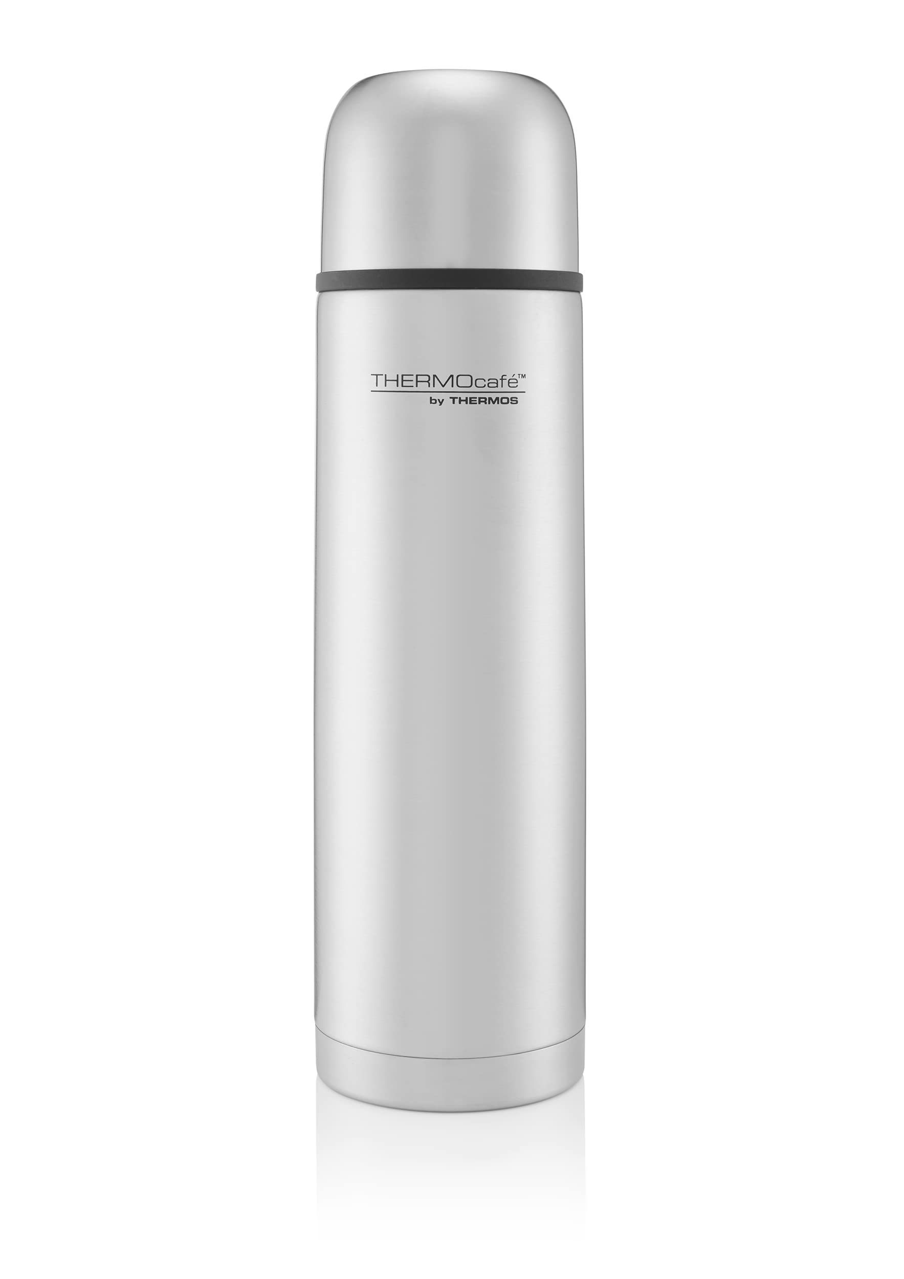 Thermos 181091 Thermocafe Stainless Steel Flask, 1-Liter