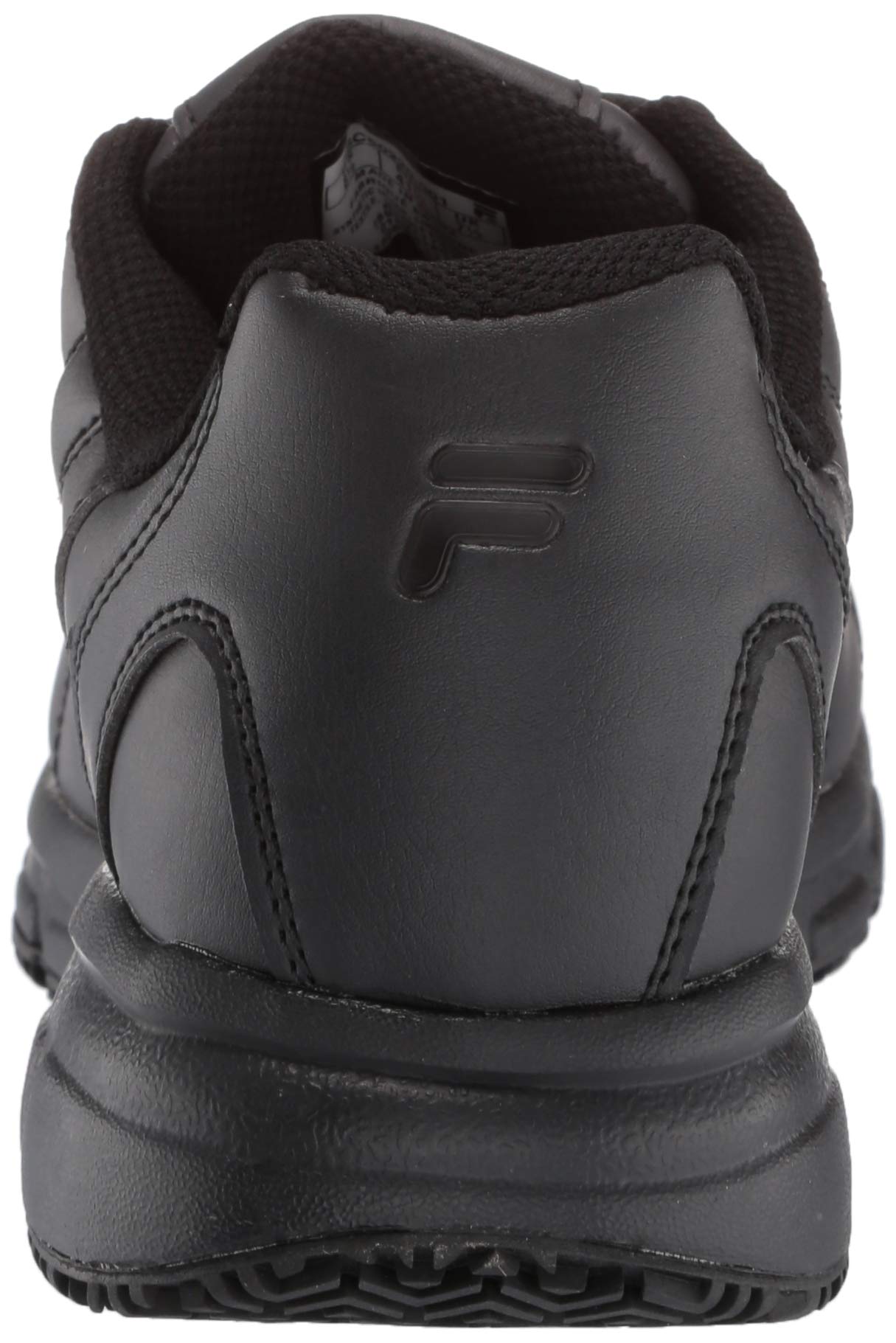 Fila Men's Memory Niteshift Slip Resistant Work Shoe Shoe, Black, 11 D US