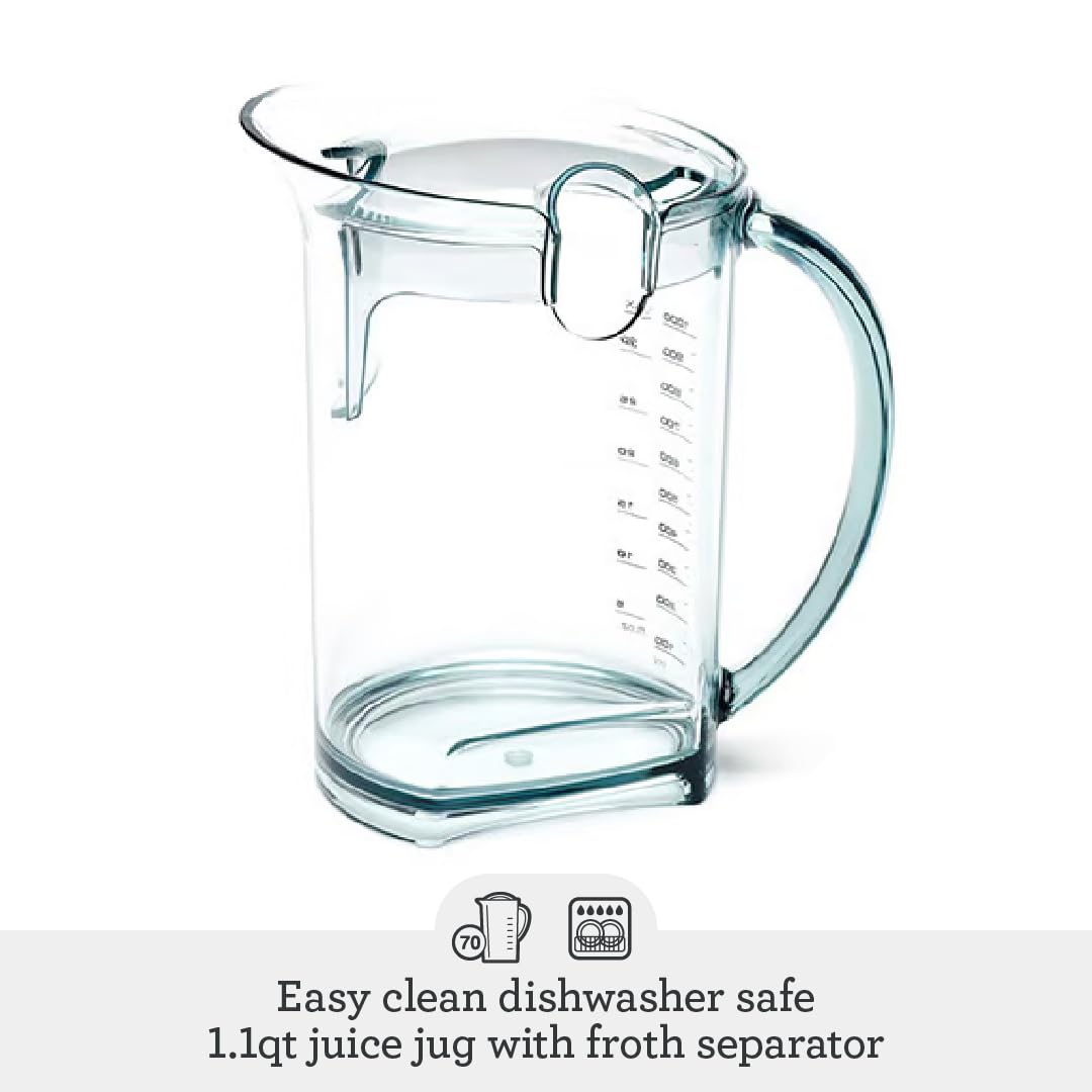 Breville Juice Fountain Elite Juicer, Brushed Stainless Steel, 800JEXL