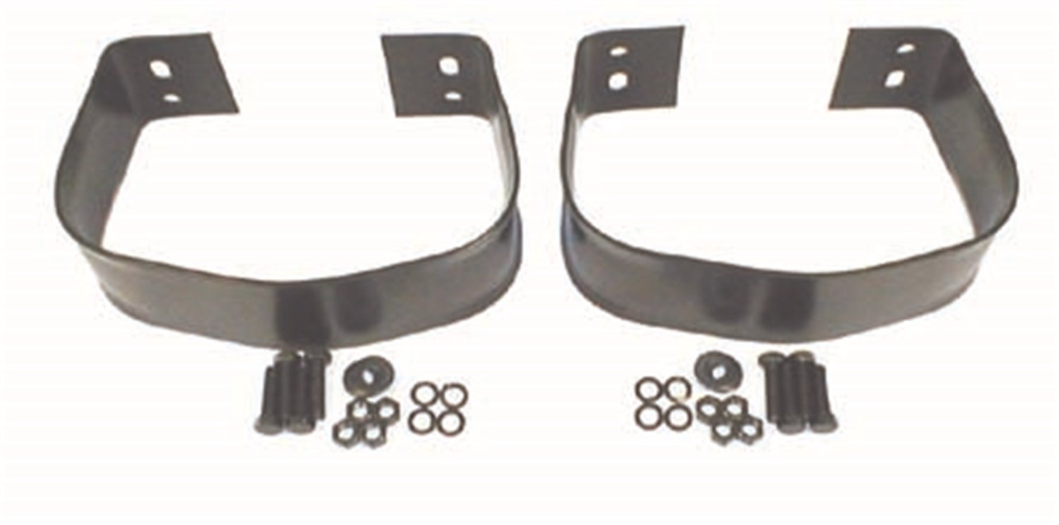 Omix | 11215.01 | Black Rear Bumperette Set | OE Reference: 5355457K | Fits 1976-1995 Jeep CJ5 / CJ7 / CJ8 / Wrangler YJ