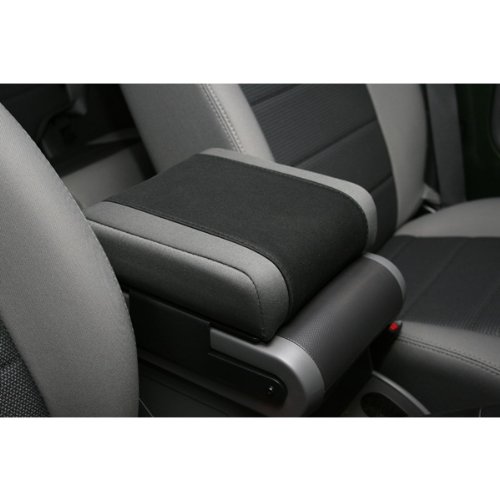 Rugged Ridge 13107.09 Center Console Cover,Neoprene, Black/Gray; 07-10 Jeep Wrangler JK