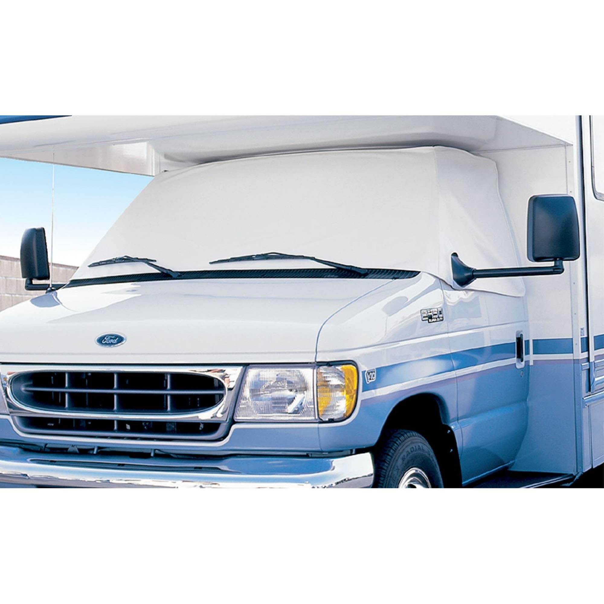 ADCO 2402 White Class C Dodge 1973-1997 Windshield Cover (RV Motorhome)