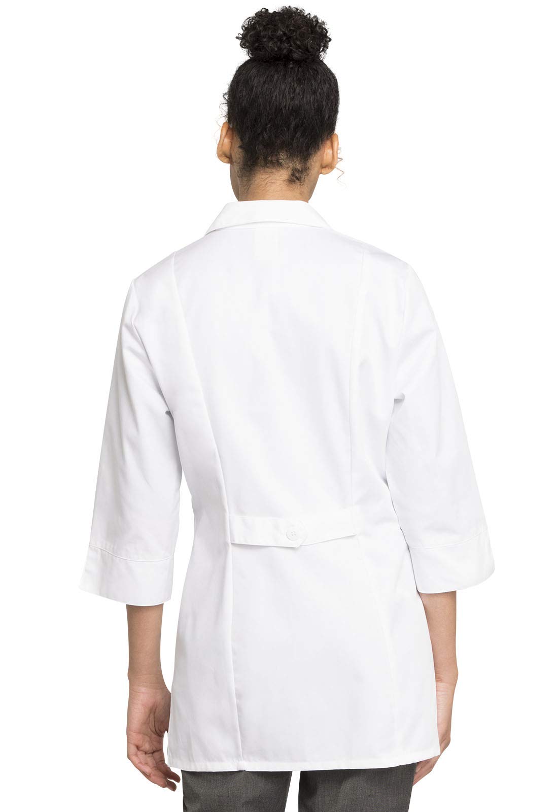 Cherokee Women's Scrubs 30" 3/4 Sleeve Lab Coat, White, Large