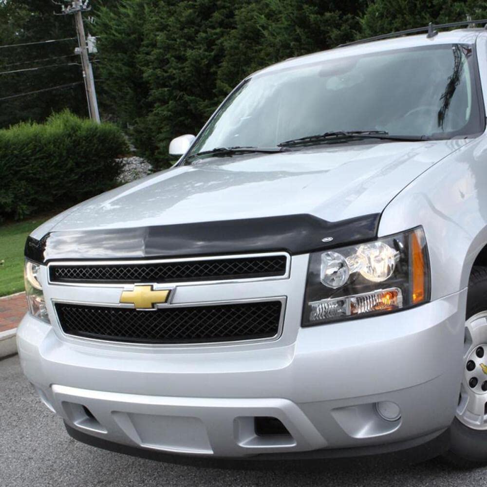 Auto Ventshade (AVS) 322005 Aeroskin Flush Mount Dark Smoke Hood Protector for 2007-2010 Chevrolet Silverado 2500HD, 3500HD