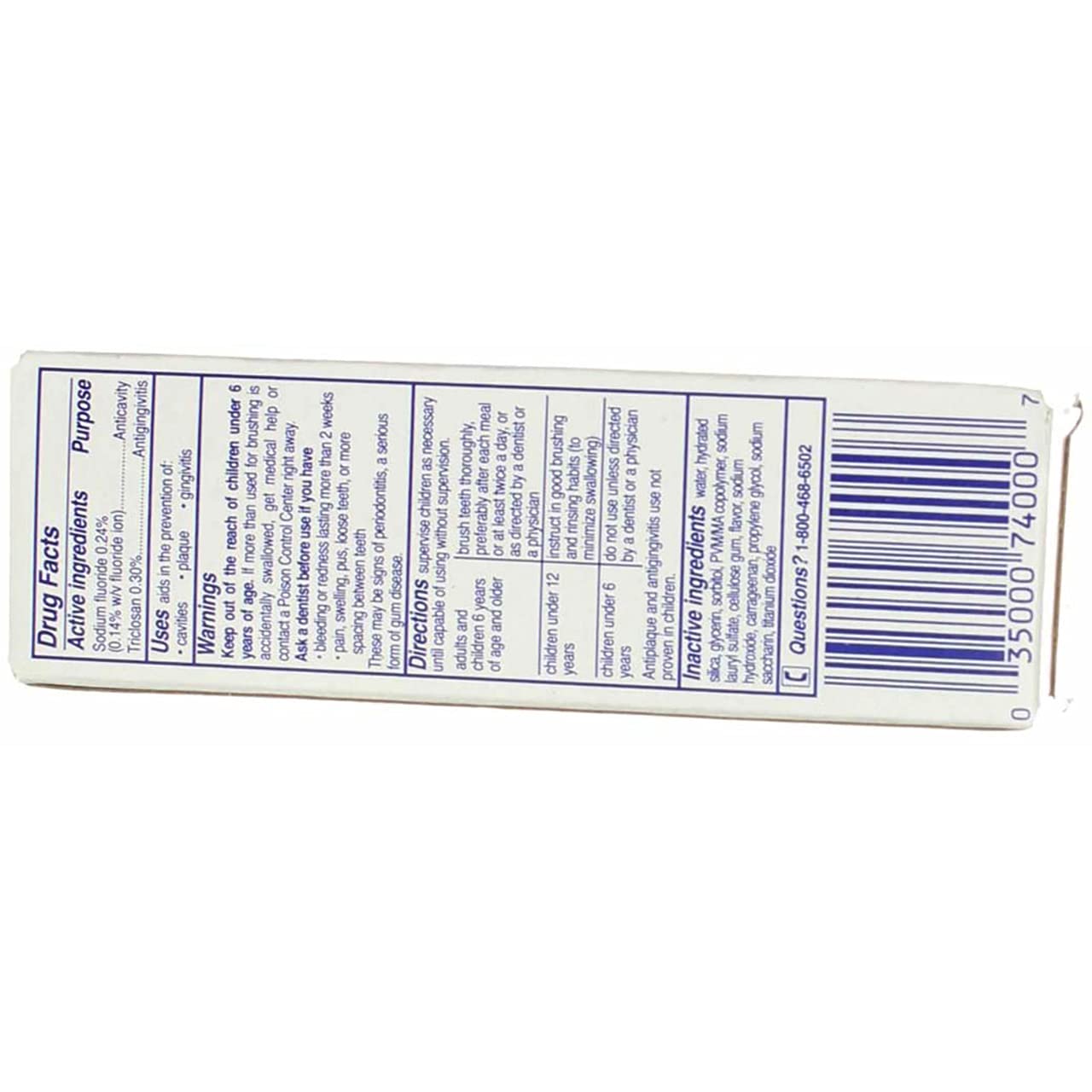 Colgate Total Toothpaste, Travel Size, 0.75 oz