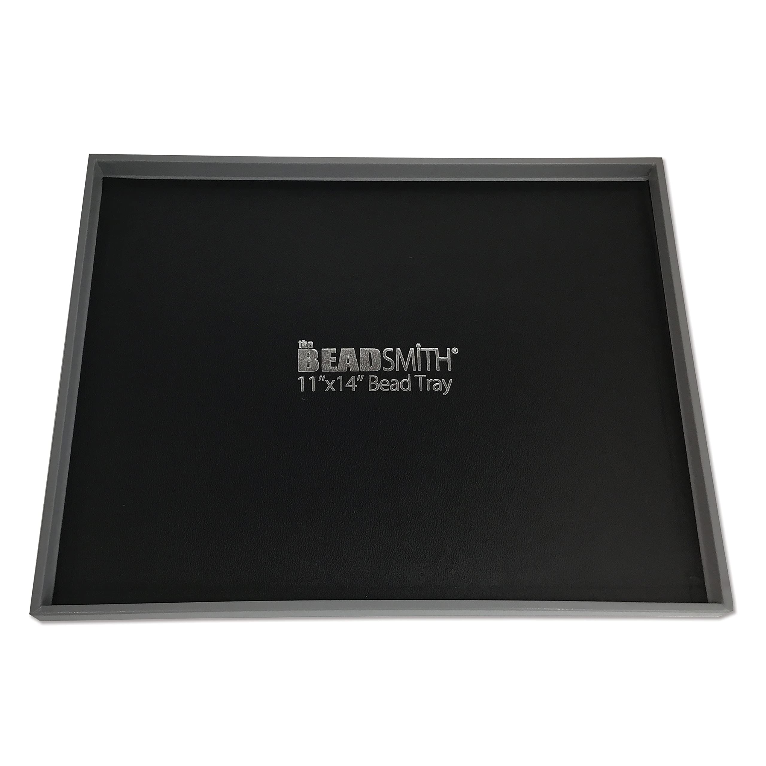 The Beadsmith Bead Mat Tray β Portable Workstation β 11.5β x 14.5β x 0.5β β Lightweight Tray for Holding Bead Mats, Beads and Jewelry Storage β Easy to Transport