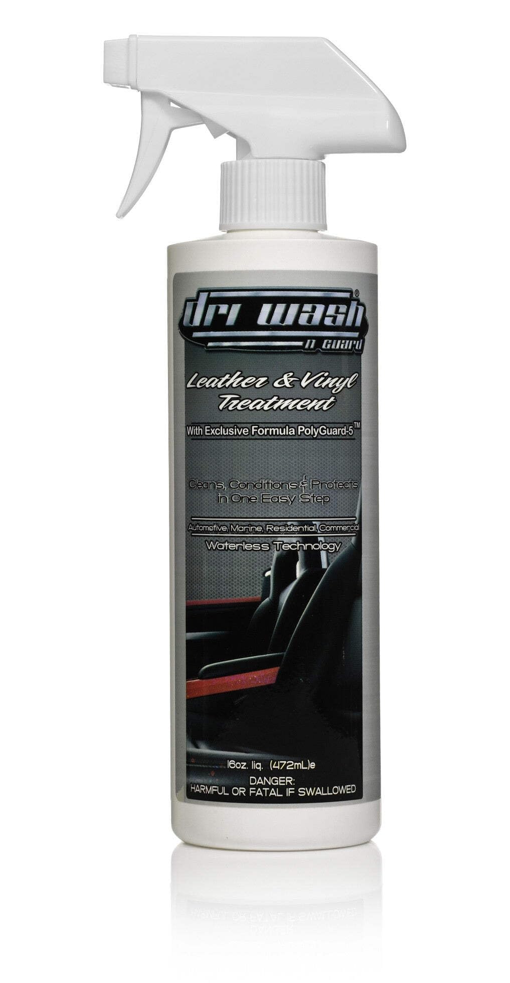 16oz Dri Wash 'n Guard Leather & Vinyl Treatment
