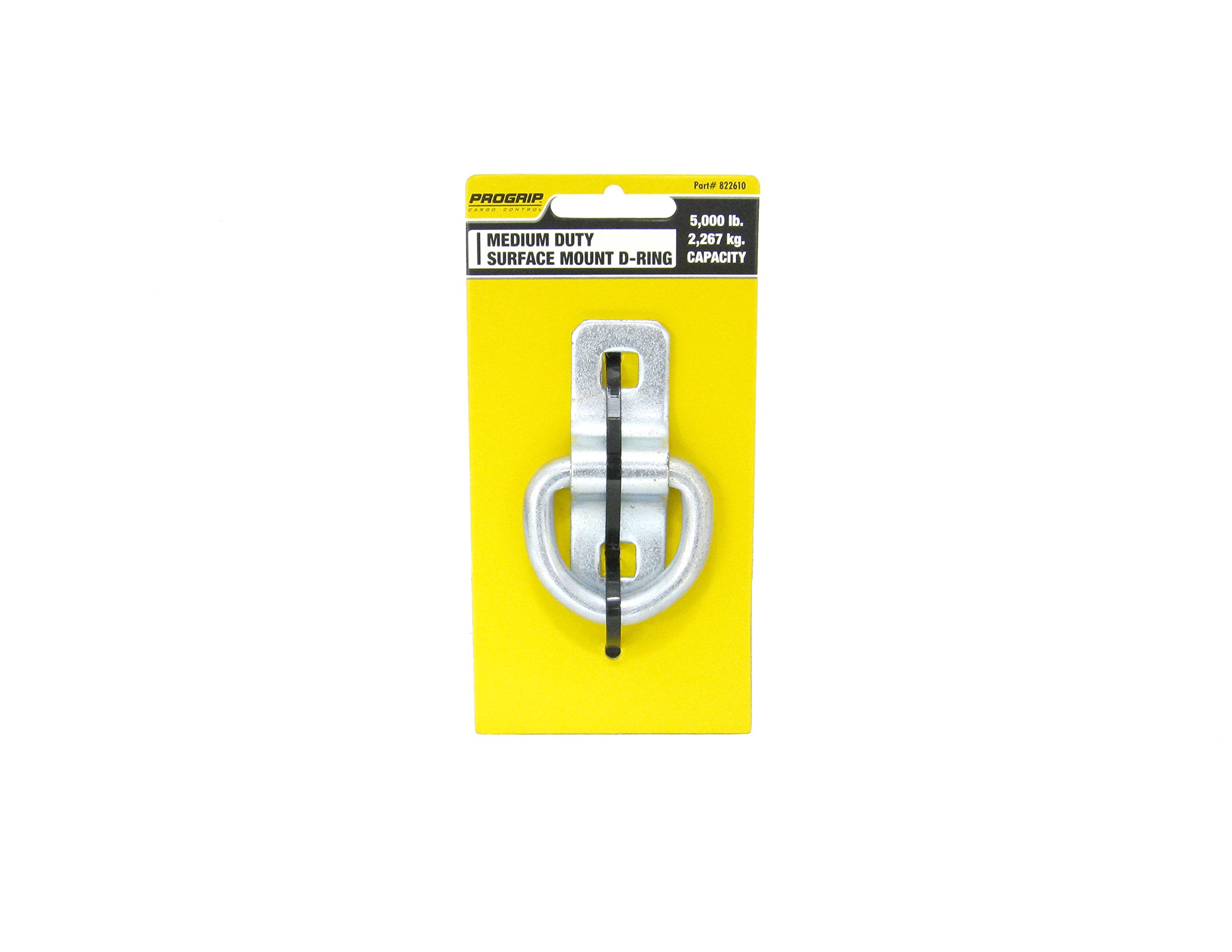 PROGRIP 822640 Truck and Trailer Cargo Surface Mount Tie Down with D Ring: Light Duty Strength (Pack of 4)