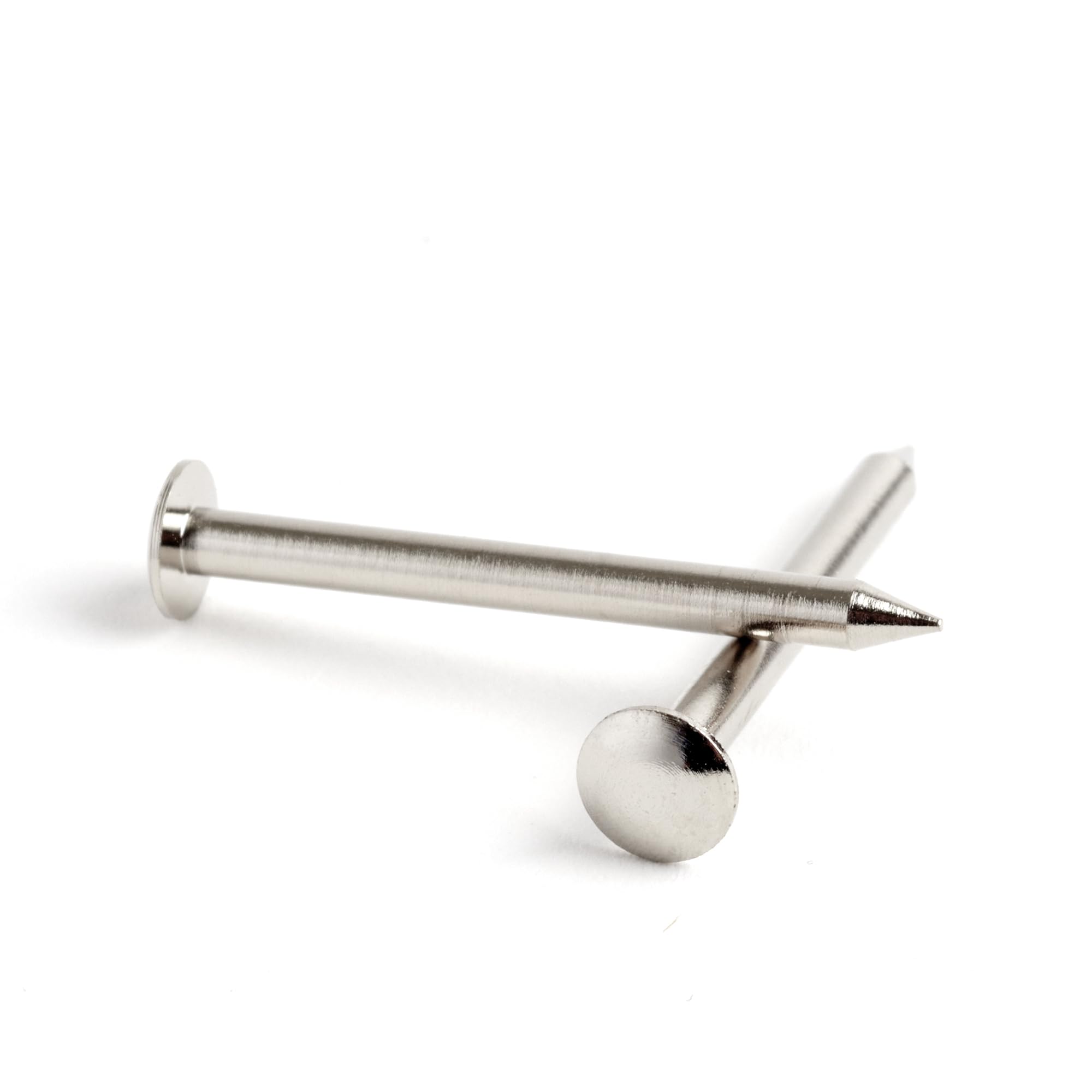 Pinewood Pro Machined Polished and Nickel Plated Speed Axles for Derby Cars - Over Sized Shaft Reduces Wobble (Includes 4 axles)
