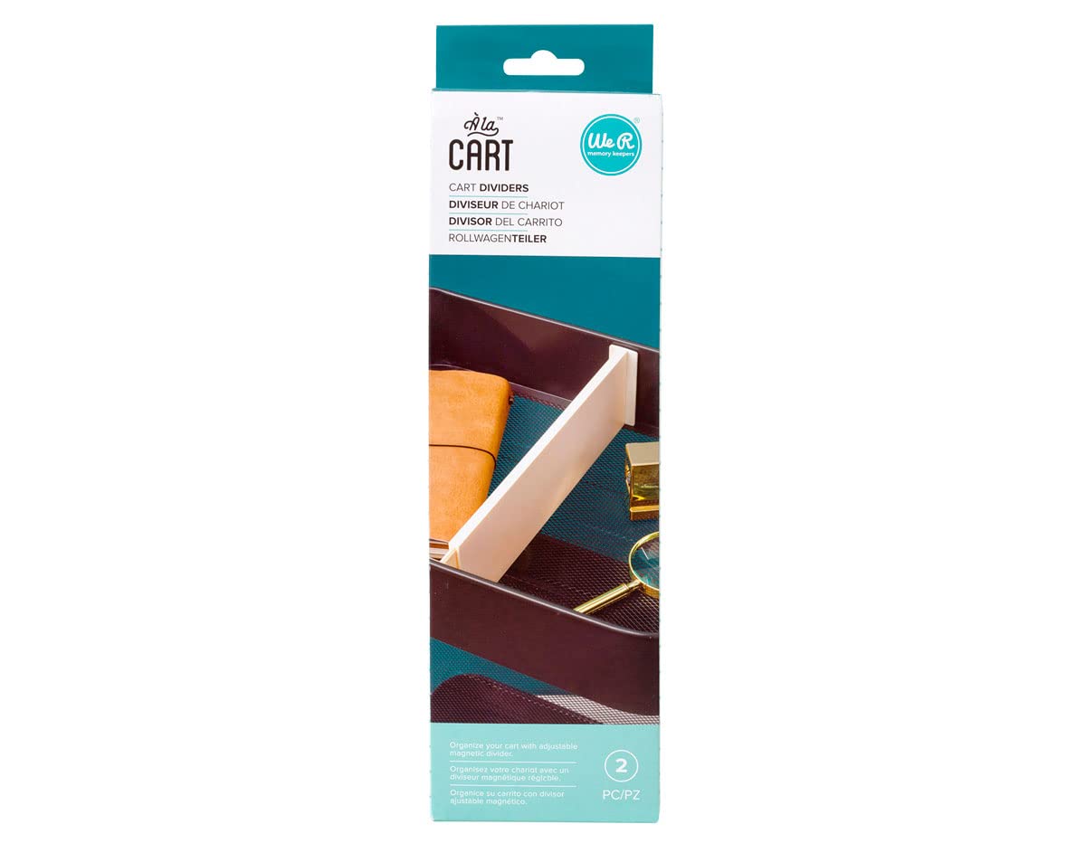 We R Memory Keepers 0633356605522 Accessories A la Cart Dividers (2 Piece), White