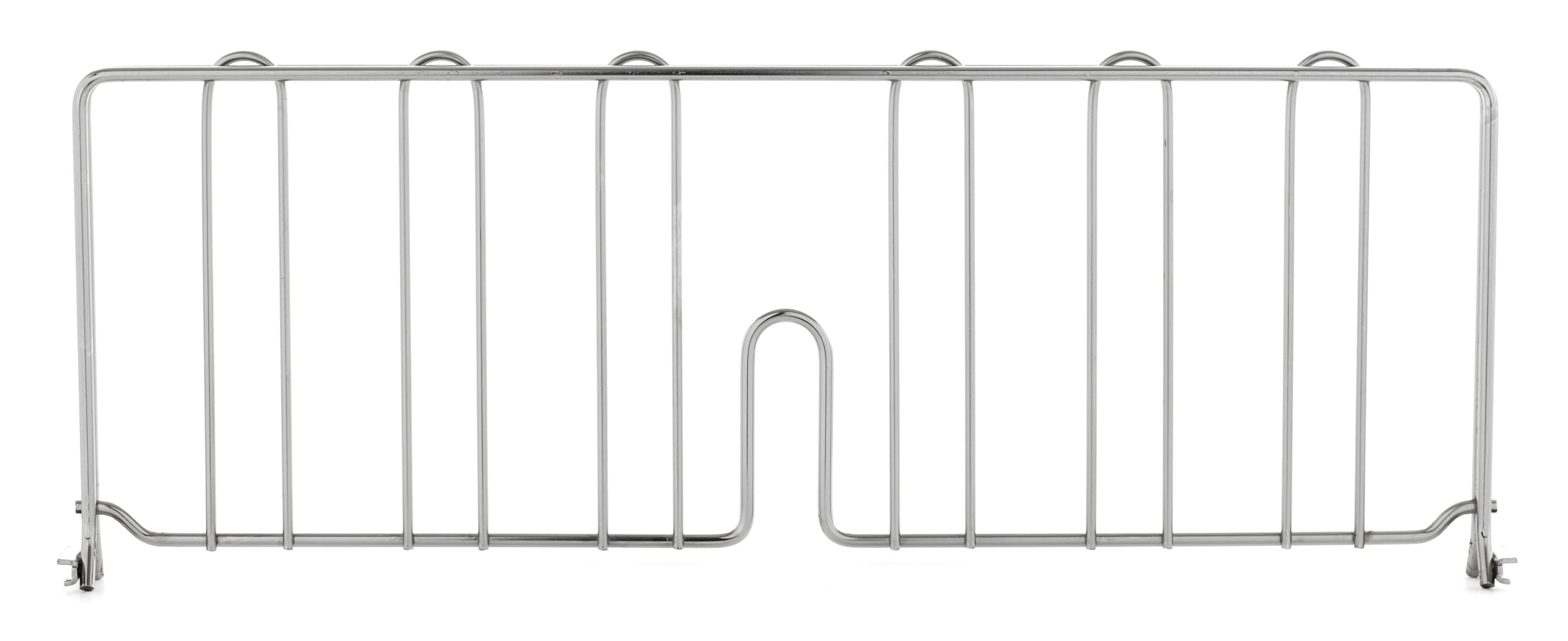 Metro DD24C Super Erecta Chrome Plated Shelf Divider, 24" Width x 8" Height