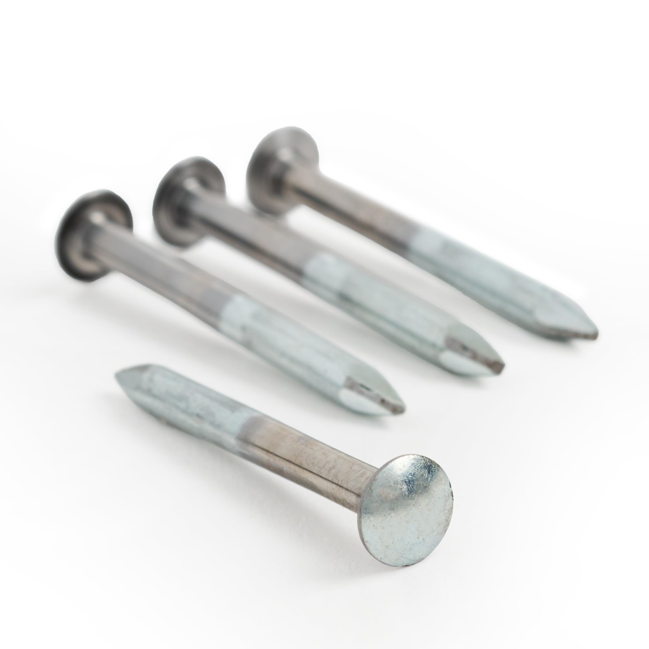 Pinewood Pro Polished Derby Axles with Angled Head to Minimize Friction for Pine Derby Cars - Speed Axles (4 axles)