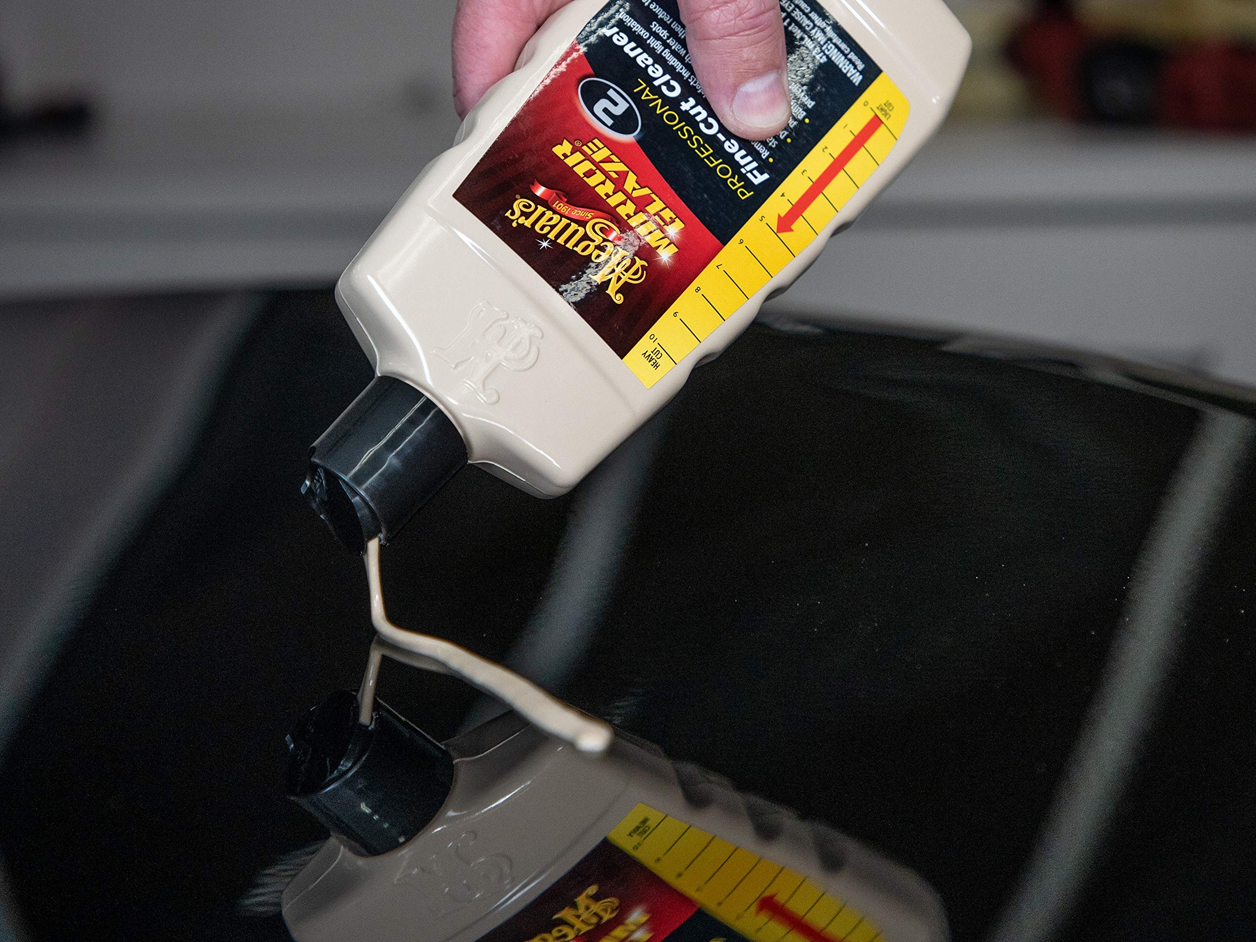Meguiar's M0216 M2 Mirror Glaze Fine-Cut Cleaner - 16 Oz Bottle
