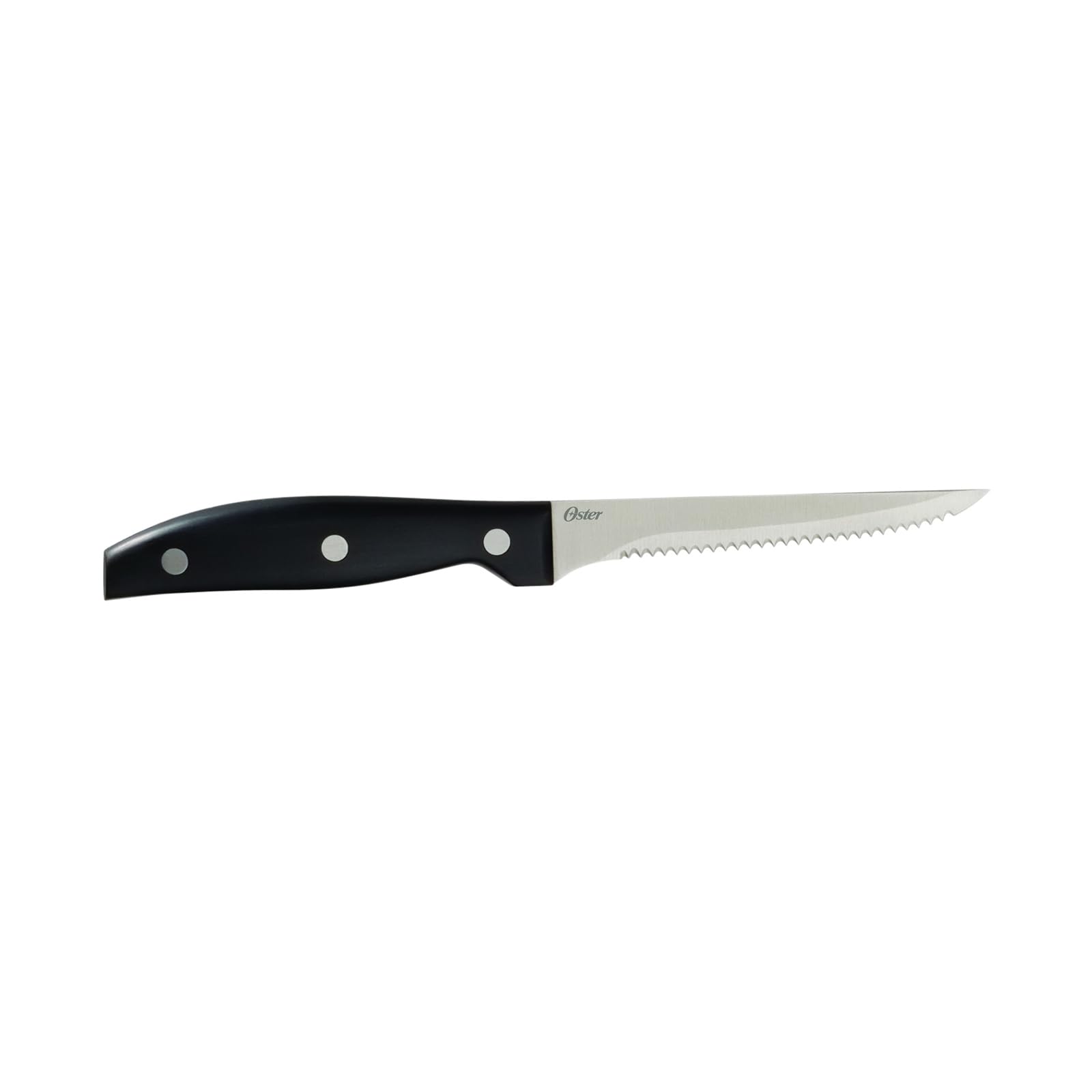 Oster 69529.14 Granger Cutlery Set, Wood Block, 14-Piece, Black