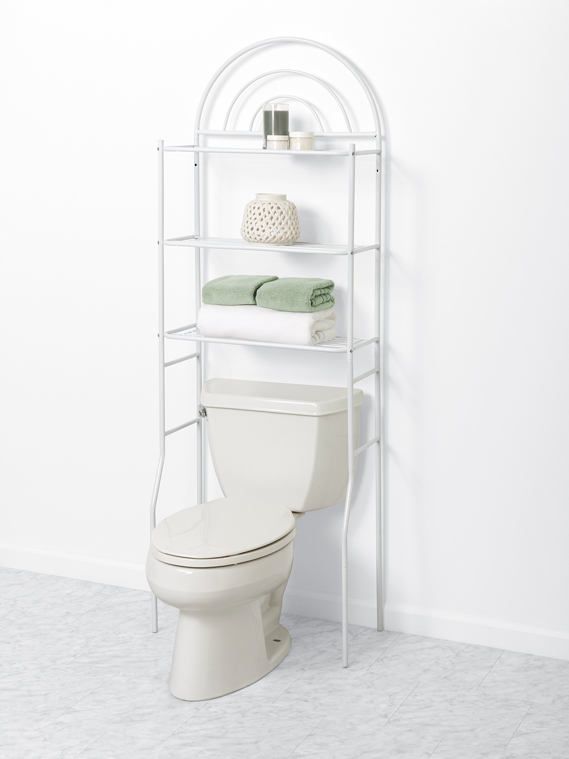 ZPC Zenith Products Corporation Zenna Home 2501W, Bathroom Spacesaver, White