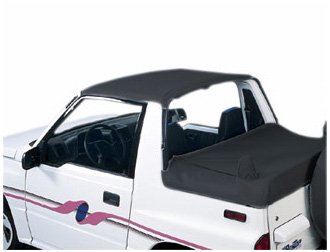 Bestop 5256101 Black Bikini Top, Strapless 1986-1994 Suzuki Samari