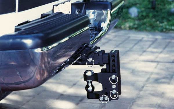 B&W Trailer Hitches Pintle Tow & Stow - Fits 2" Receiver, 2-5/16" Ball, 8.5" Drop - TS10056