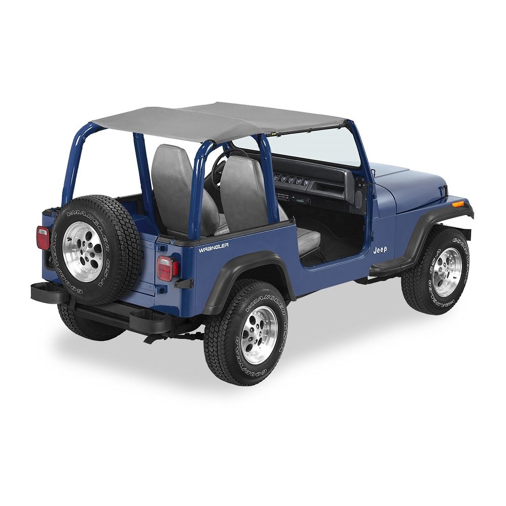 Bestop 5252909 Charcoal Safari-Style Strapless Bikini Top for 1992-1995 Wrangler