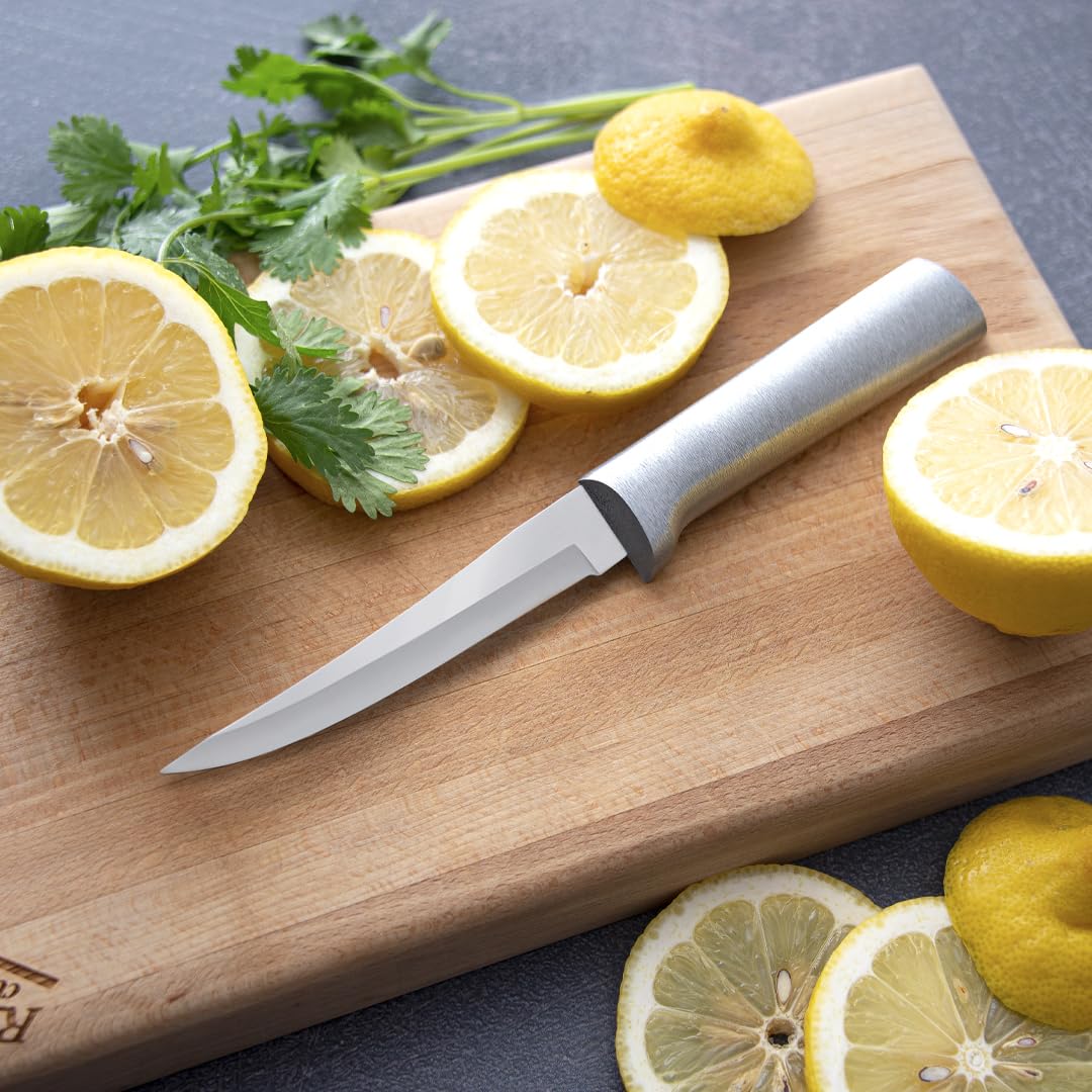 Rada Cutlery Super Parer Paring Knife – Stainless Steel Blade With Silver Aluminum Handle, 8-3/8 Inches