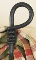 Park Designs Forged Loop Curtains Hook - Black